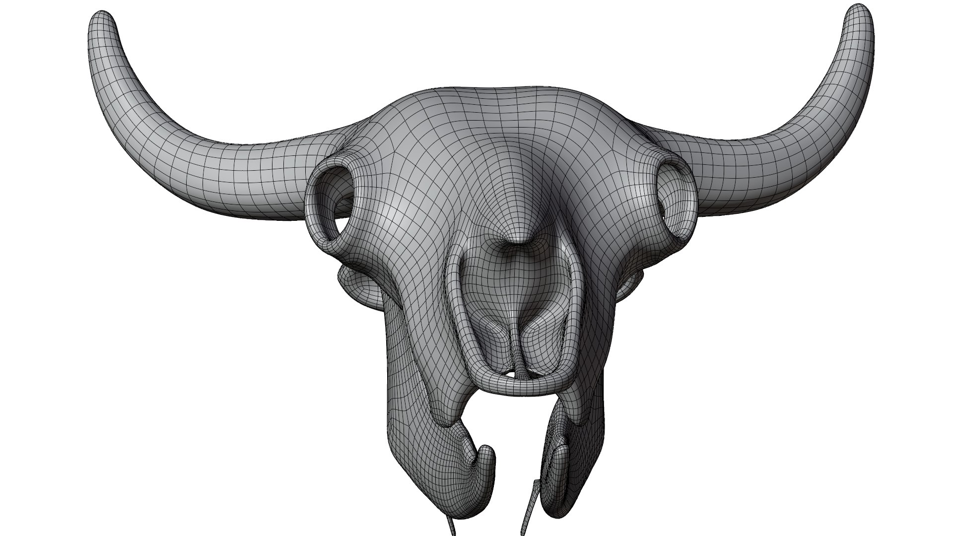 Bison Skeleton 3D Model - TurboSquid 2240204