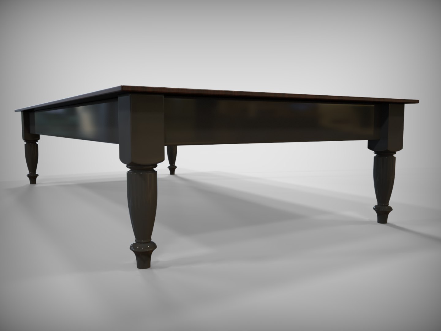3d table model