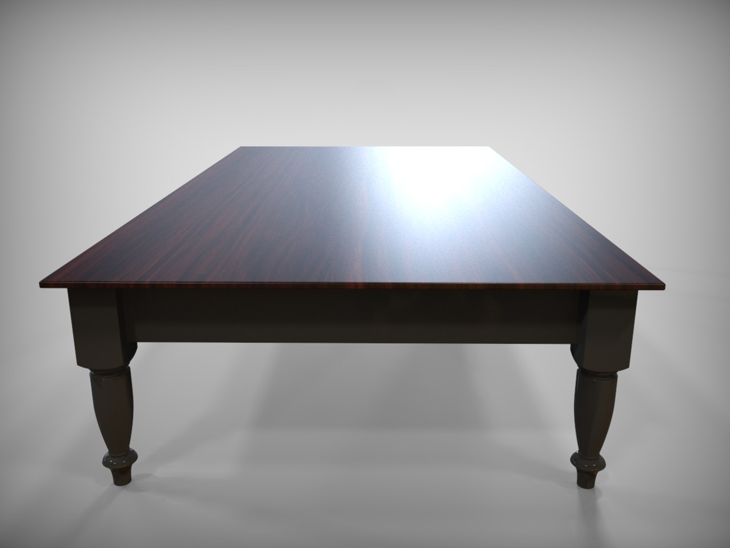 3d table model