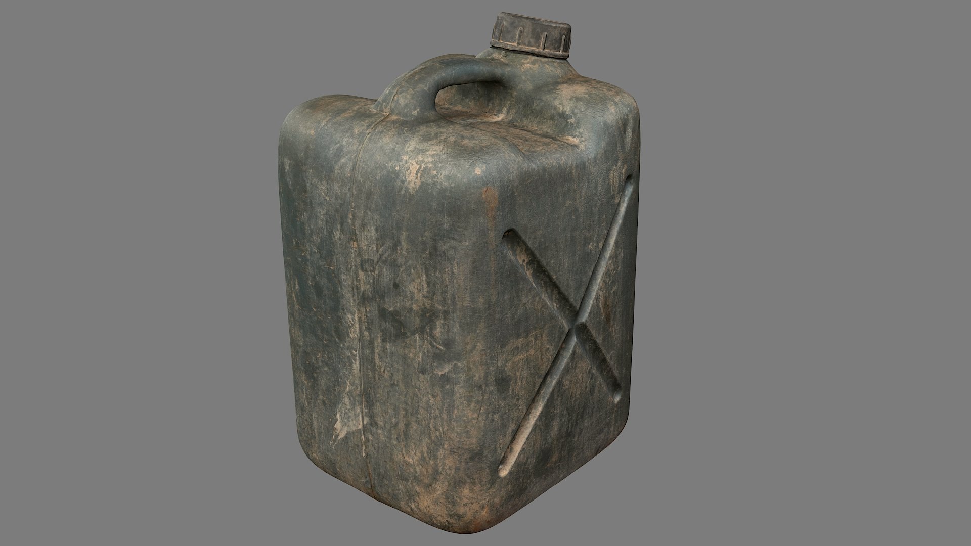 3D Scanned Fuel Gallon B 3D Model - TurboSquid 2039893