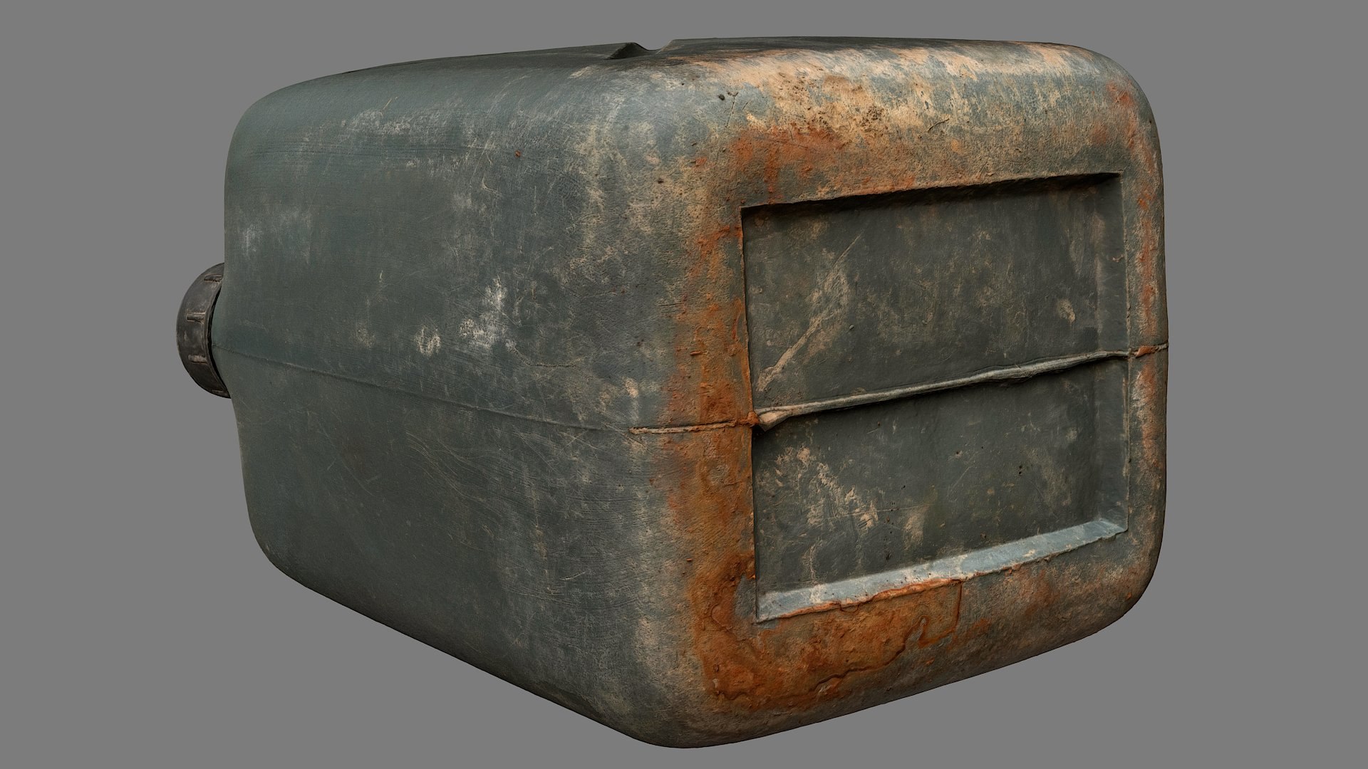 3D Scanned Fuel Gallon B 3D Model - TurboSquid 2039893