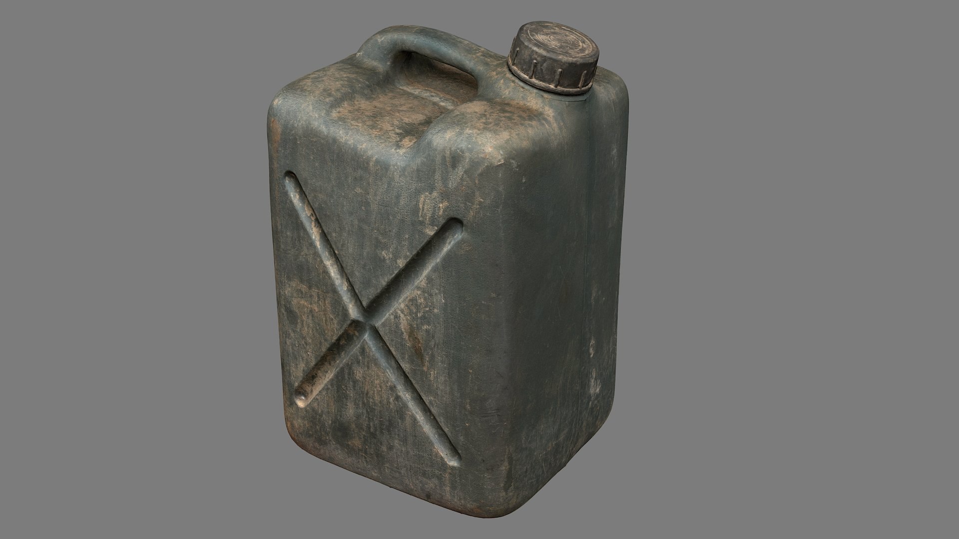 3D Scanned Fuel Gallon B 3D Model - TurboSquid 2039893
