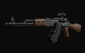 Free Blender Ak-47 Models | TurboSquid