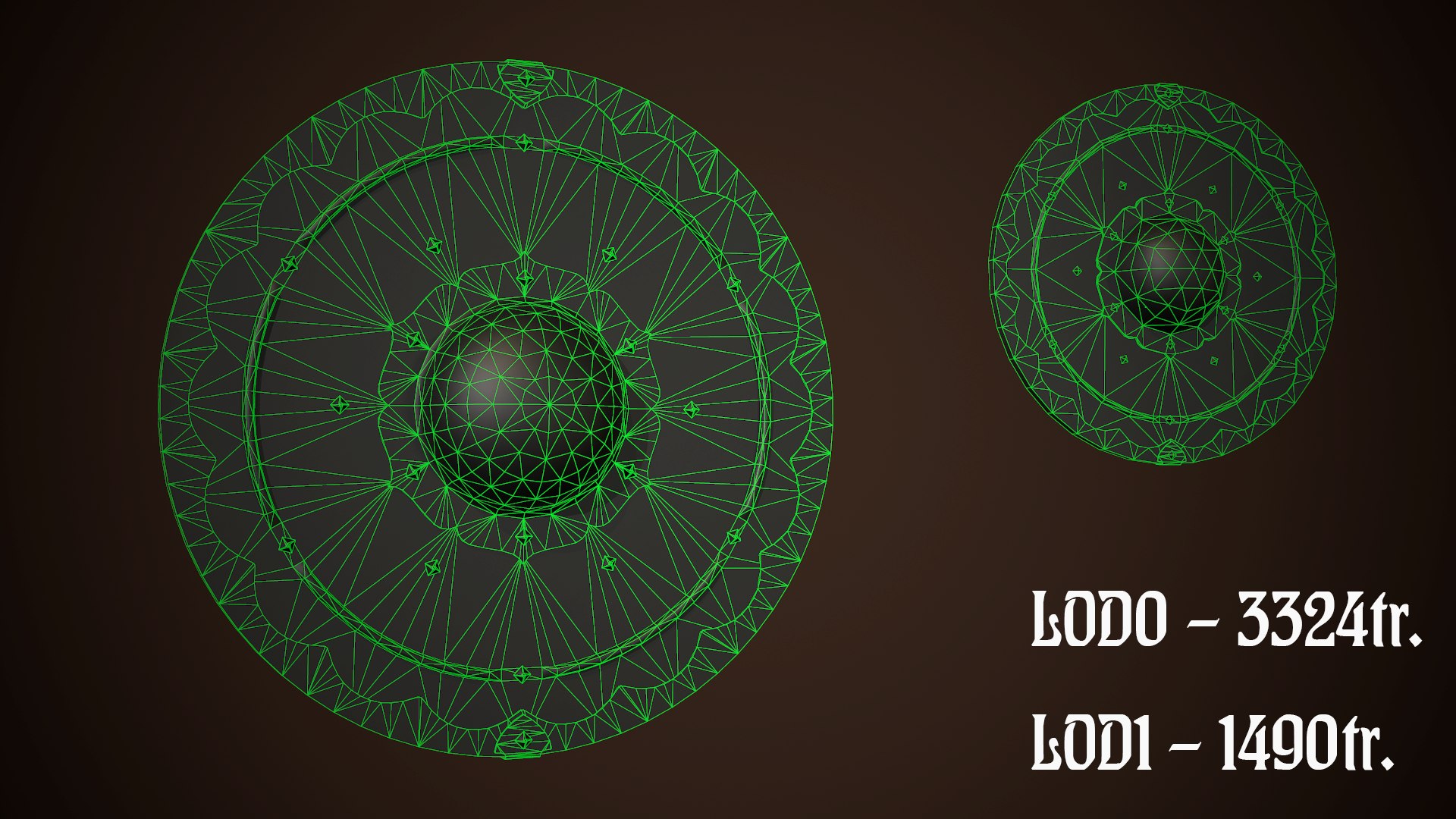 3D Model Engine Pbr Unity - TurboSquid 1437109