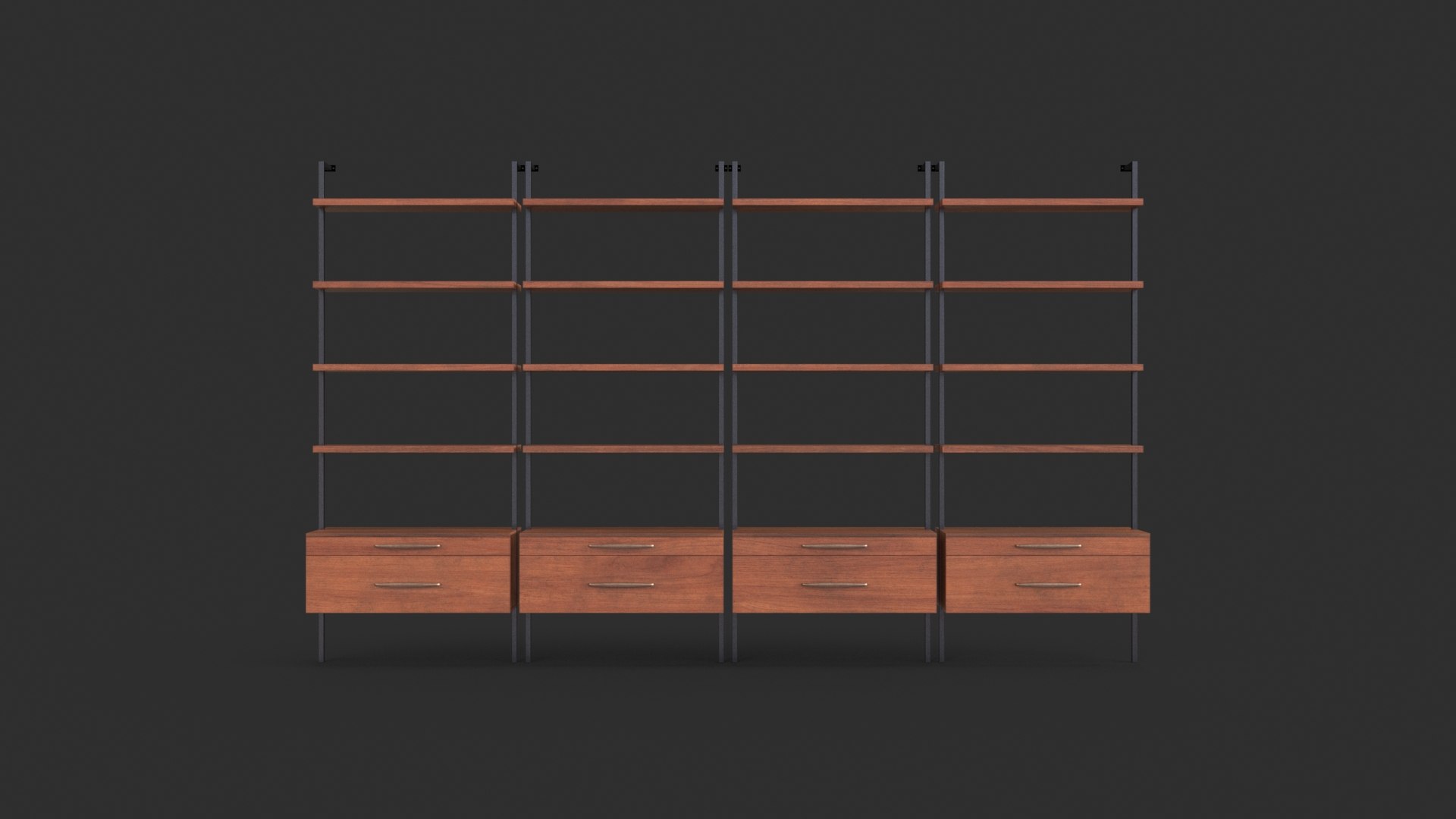 BookCase V7 3D Model - TurboSquid 1912456