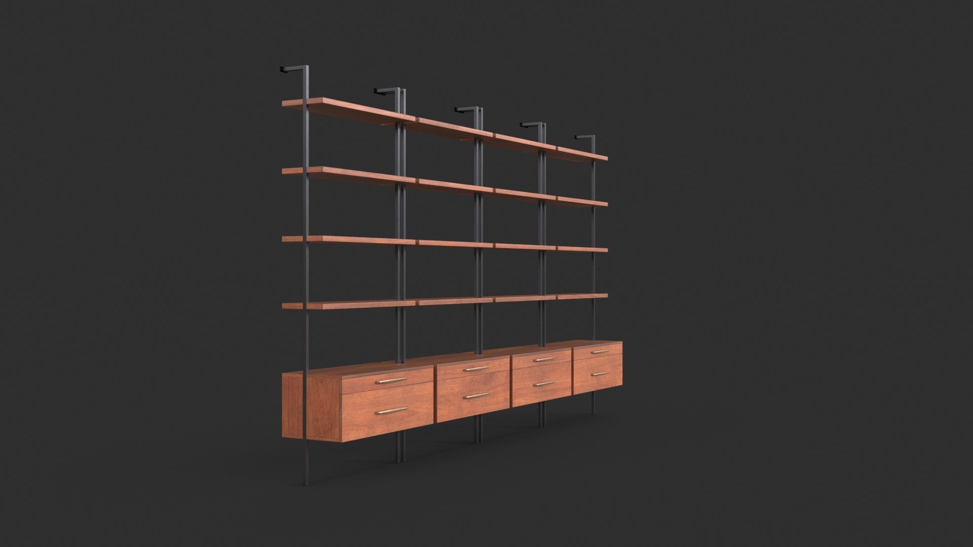 BookCase V7 3D Model - TurboSquid 1912456