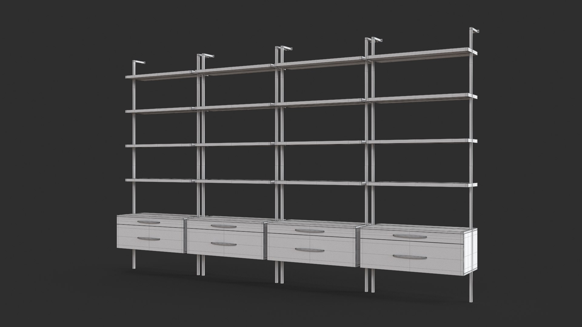 BookCase V7 3D Model - TurboSquid 1912456