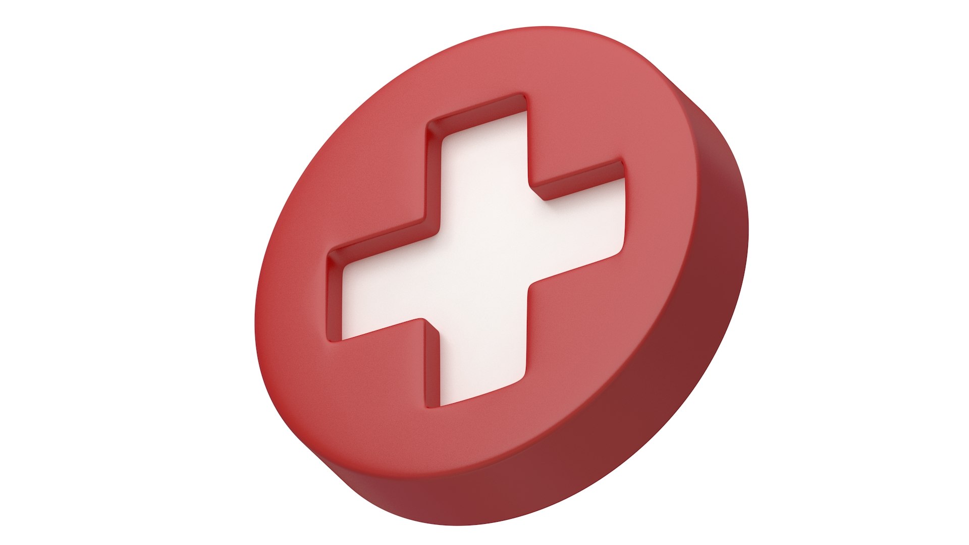 First Aid Logo 3D Model - TurboSquid 1910786