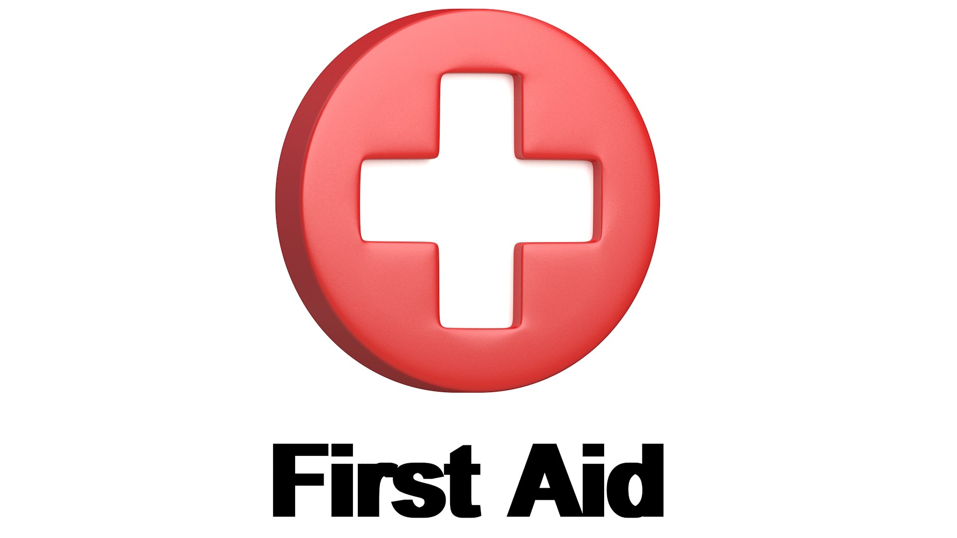 First Aid Logo 3D Model - TurboSquid 1910786