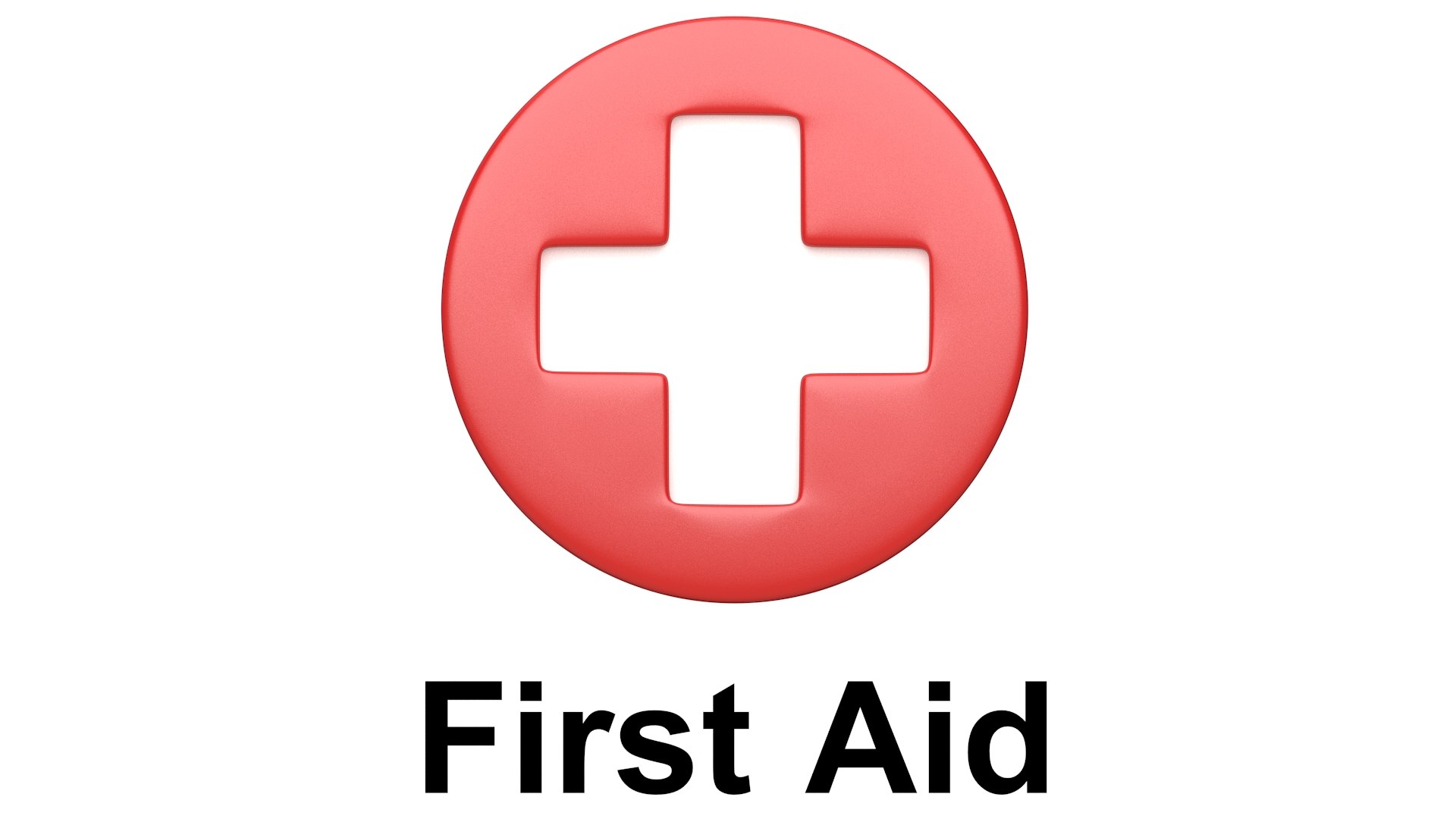 First Aid Logo 3D Model - TurboSquid 1910786