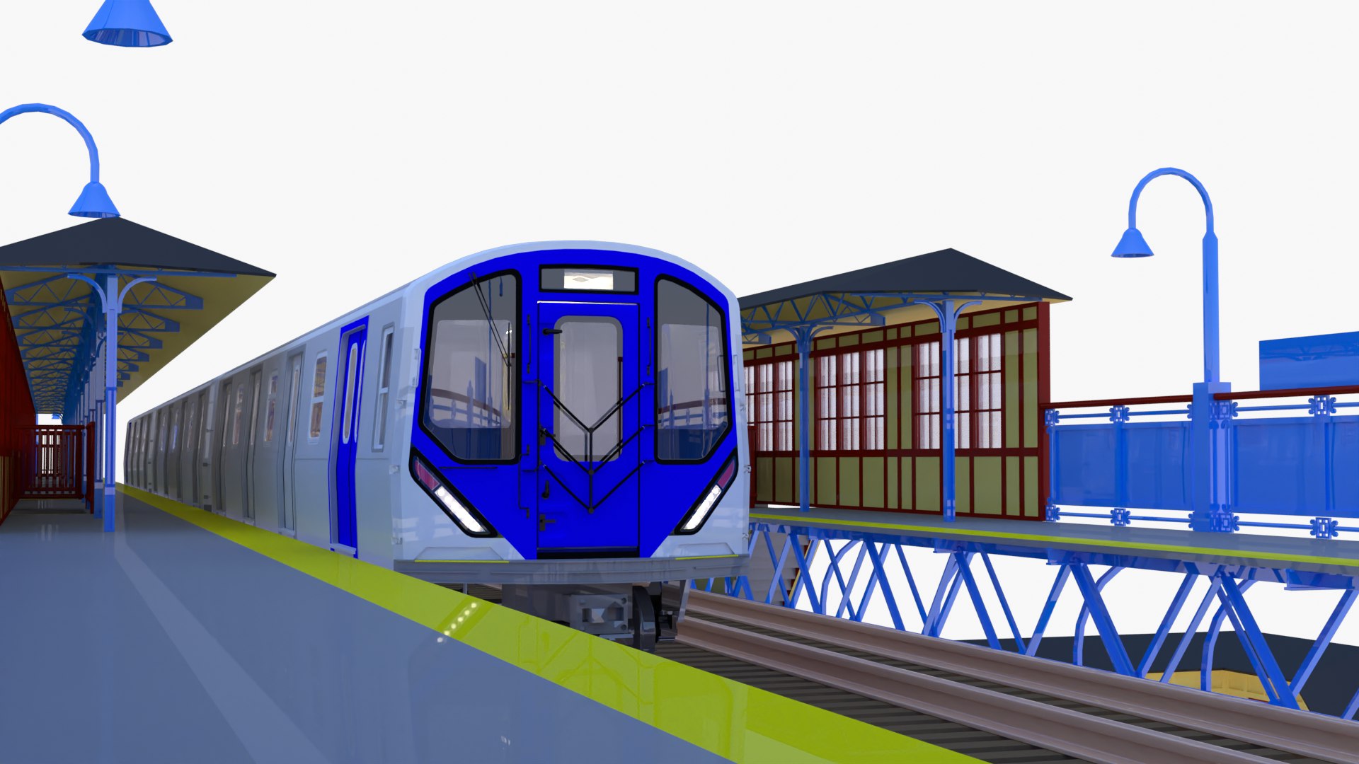 subway track third line