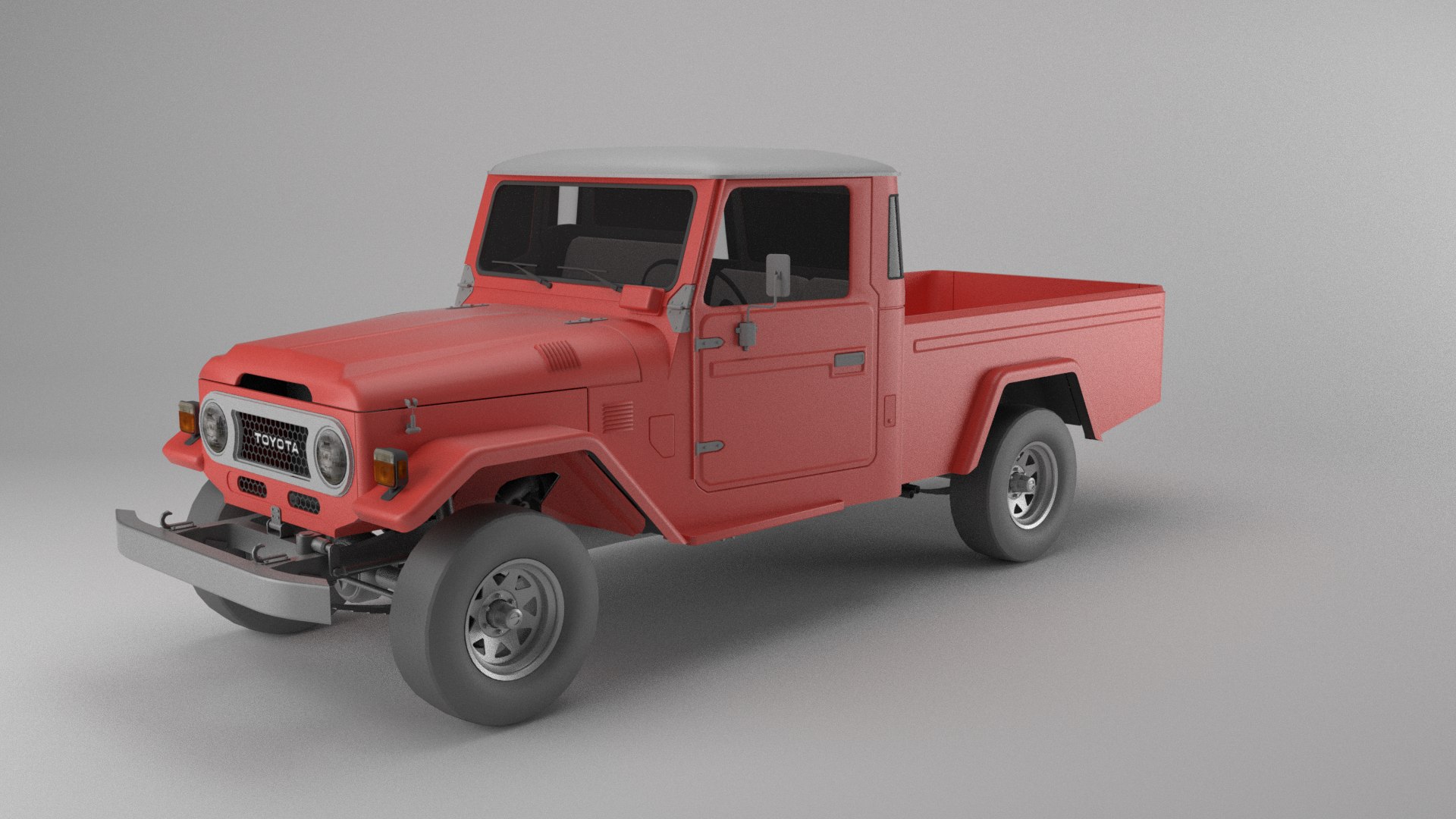 Toyota Land Cruiser Fj47 3D Model - TurboSquid 1327355