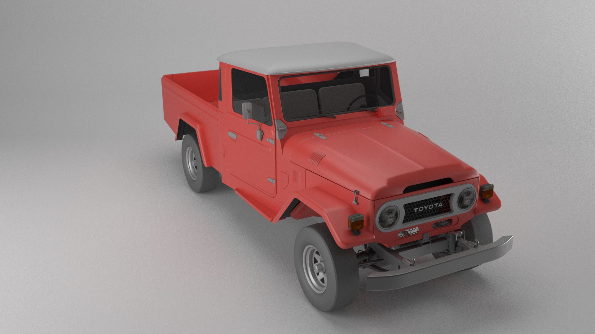 Toyota Land Cruiser Fj47 3D Model - TurboSquid 1327355