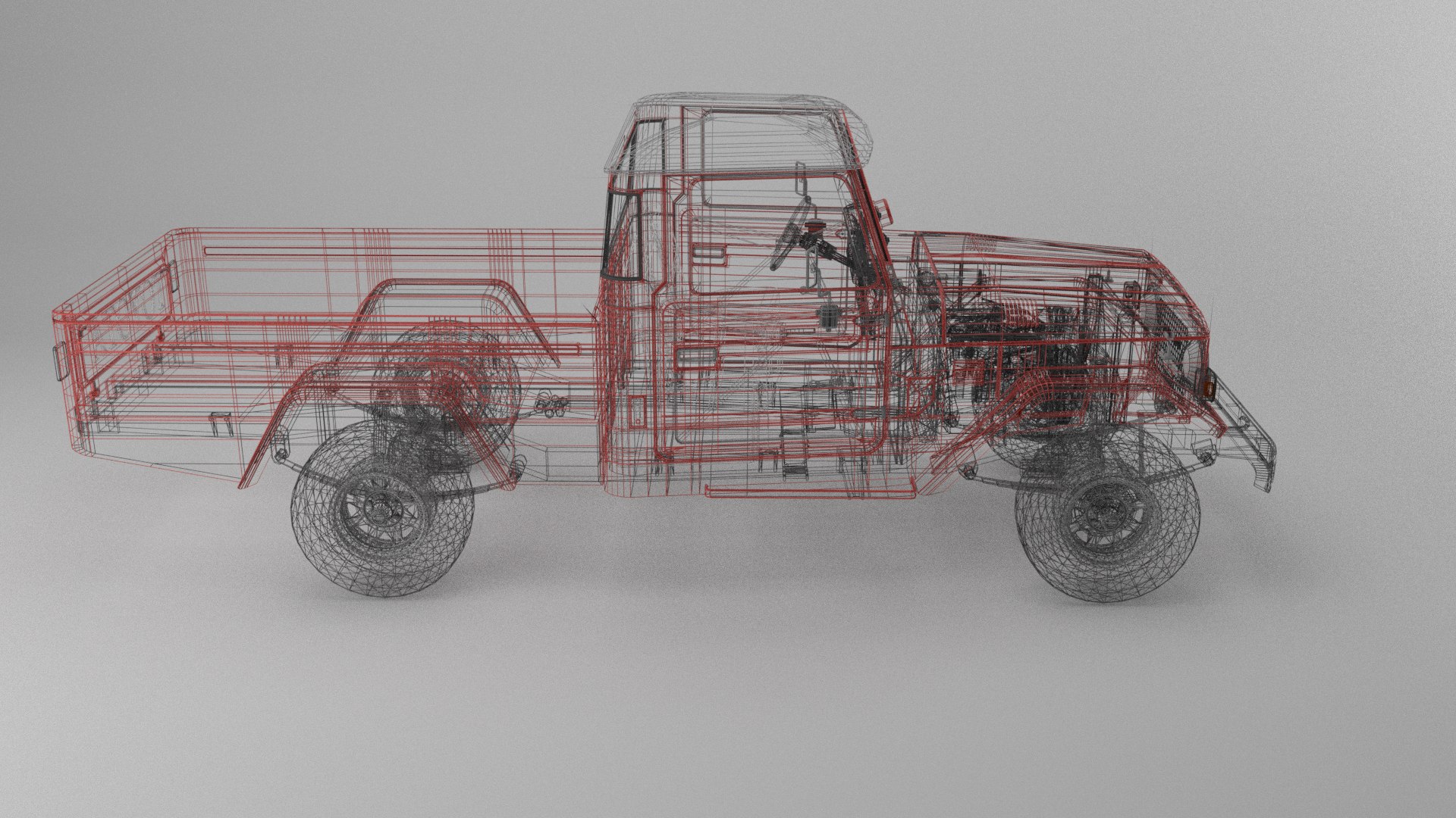 Toyota Land Cruiser Fj47 3D Model - TurboSquid 1327355