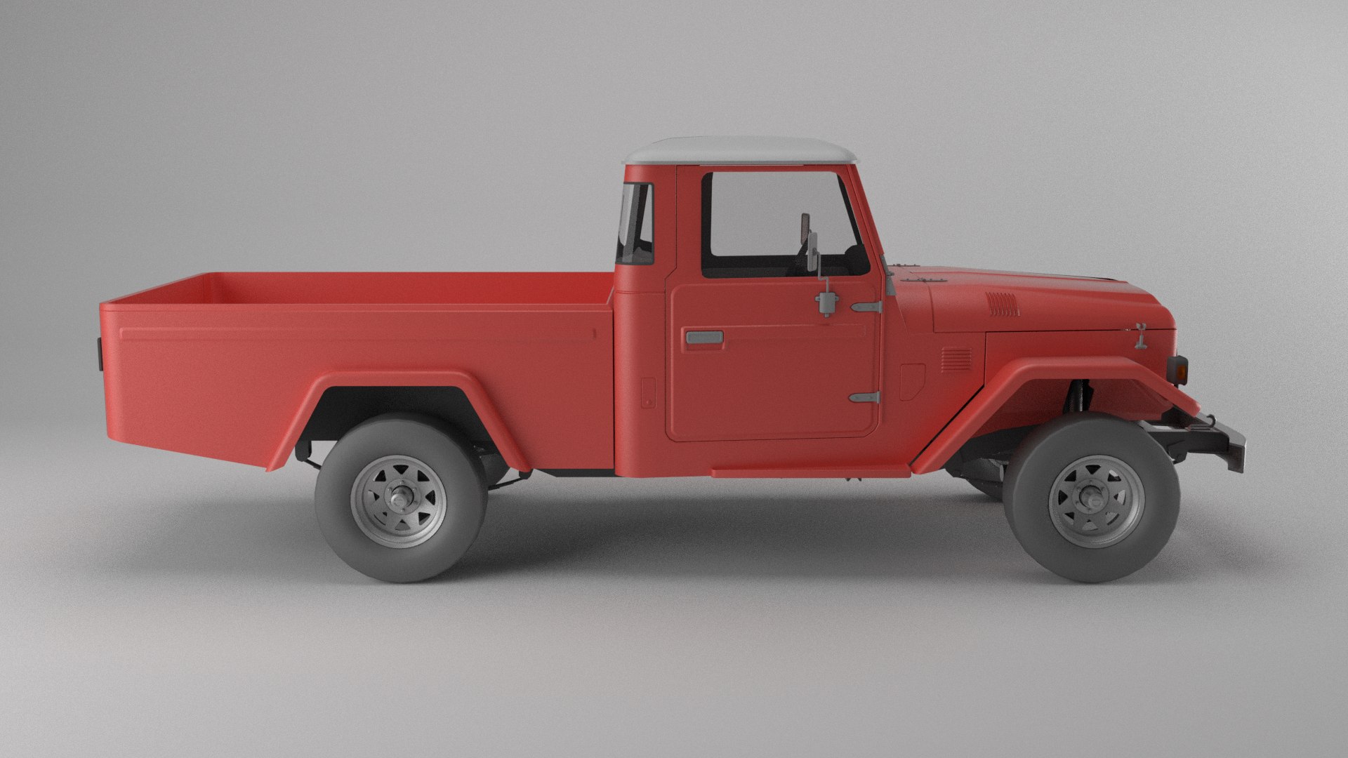 Toyota Land Cruiser Fj47 3D Model - TurboSquid 1327355