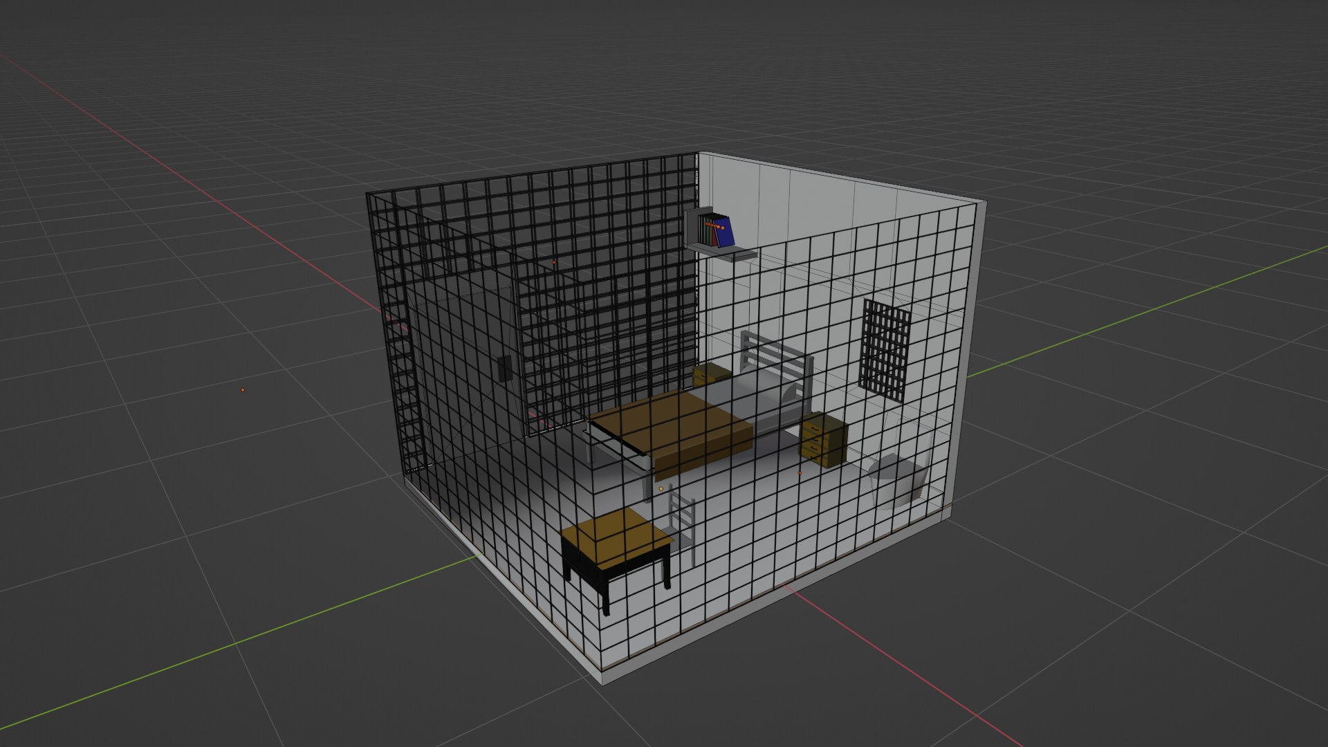 3D Isomeric Prison - TurboSquid 2056109