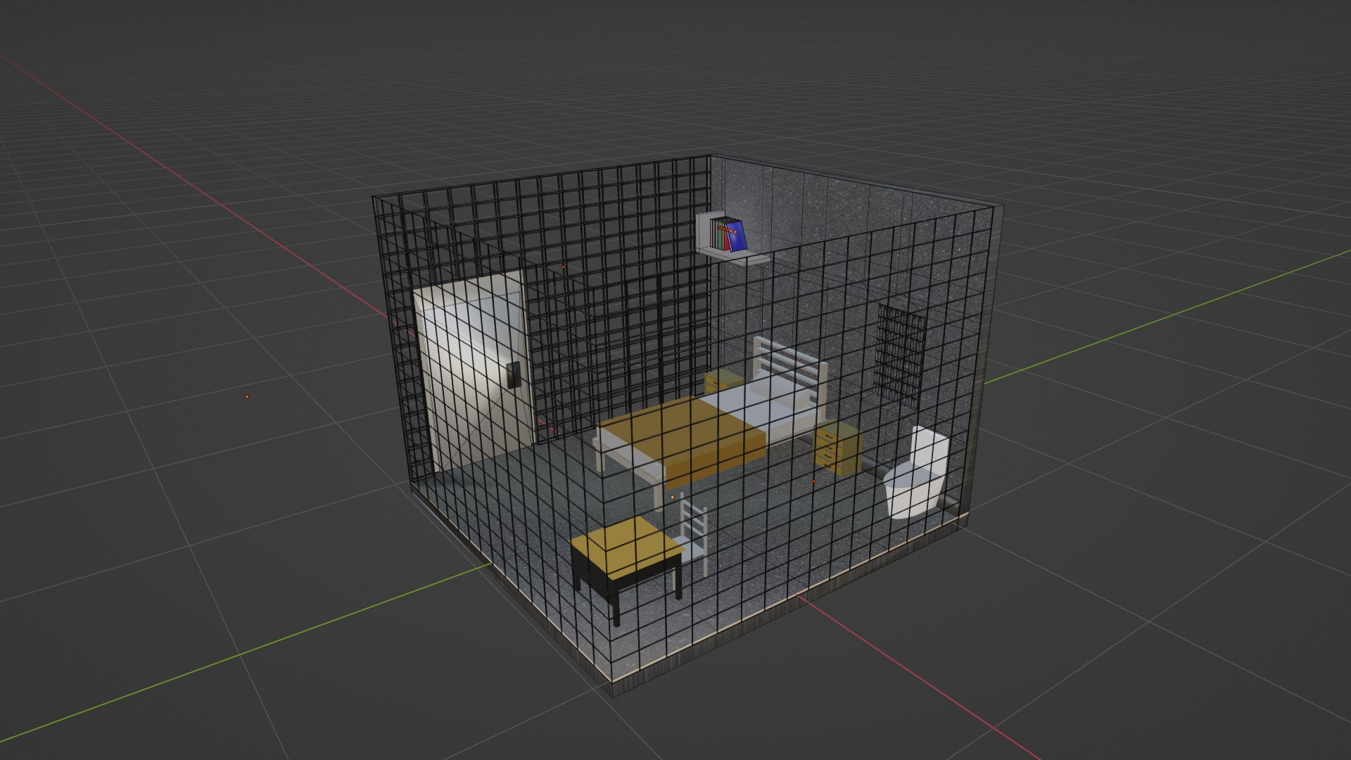 3D Isomeric Prison - TurboSquid 2056109