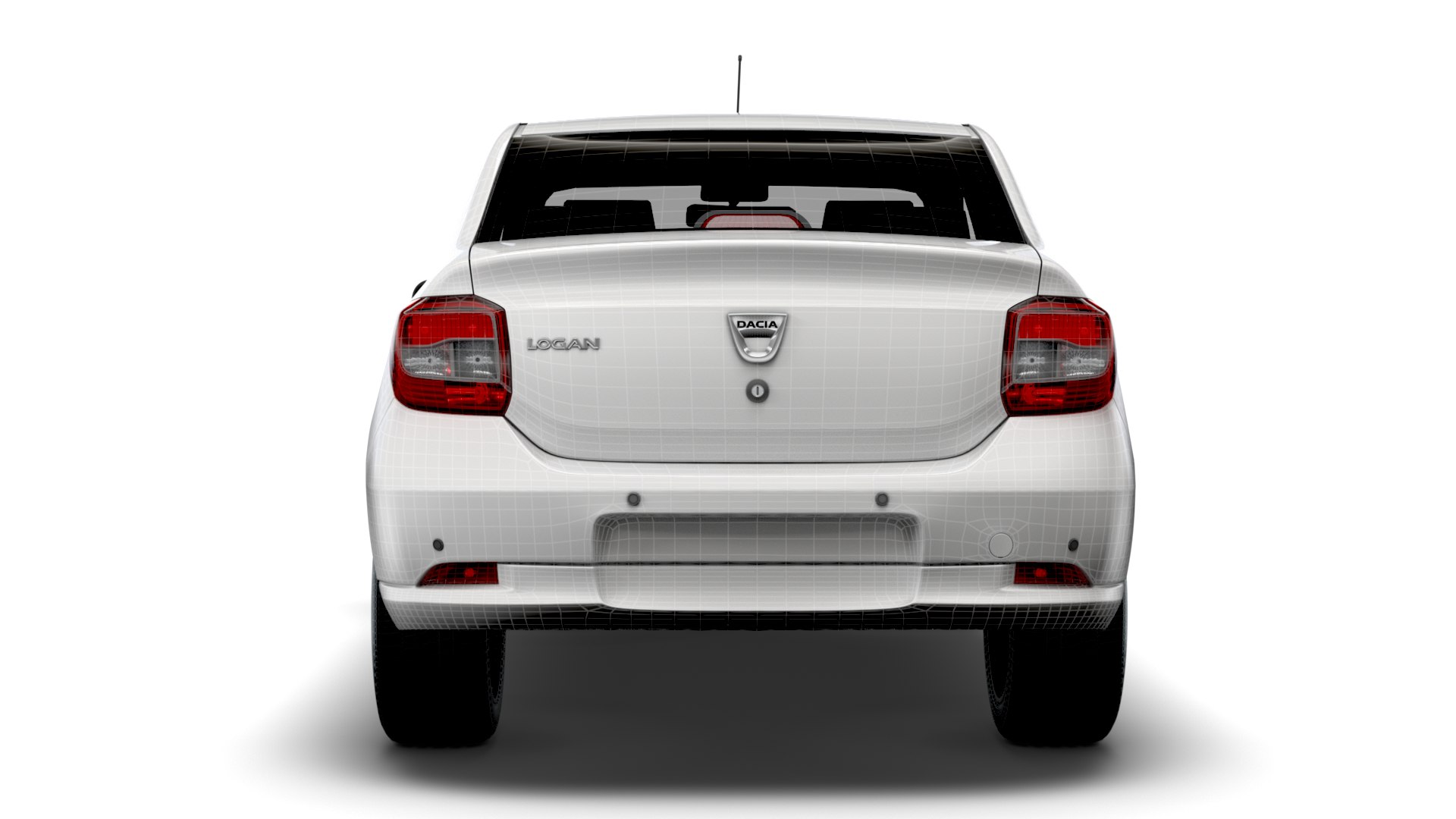 3D model dacia logan - TurboSquid 1706785