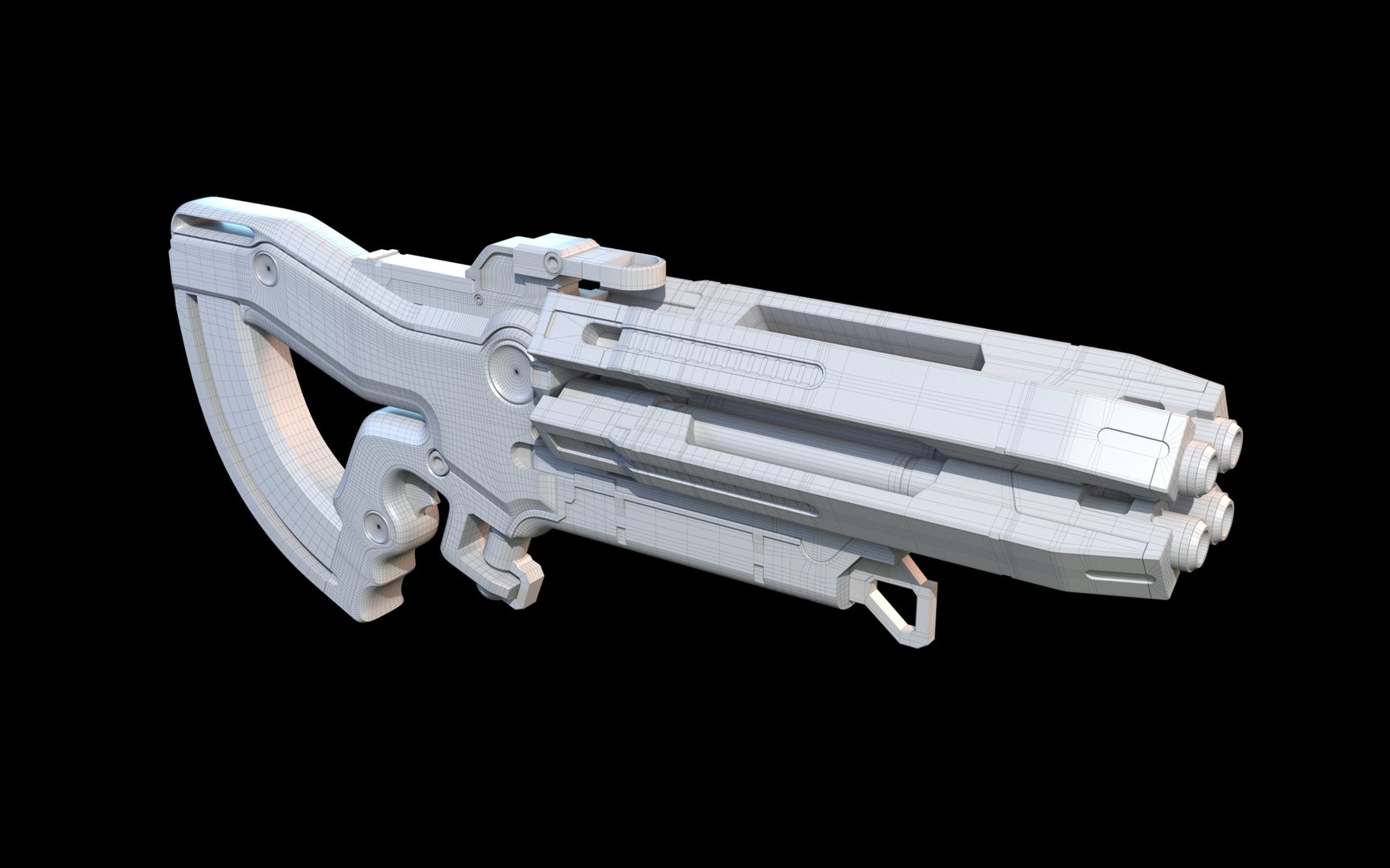 M-560 Hydra Mass Effect 3D Model - TurboSquid 2251277