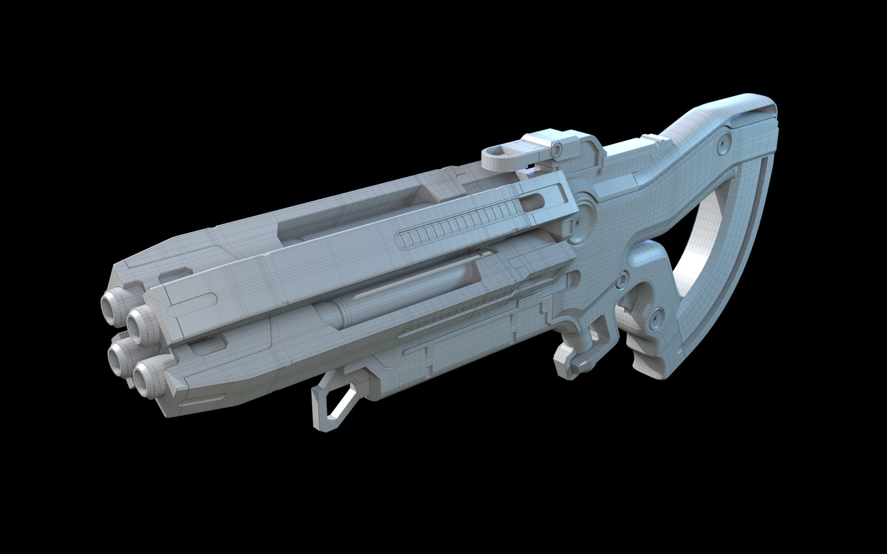 M-560 Hydra Mass Effect 3D Model - TurboSquid 2251277