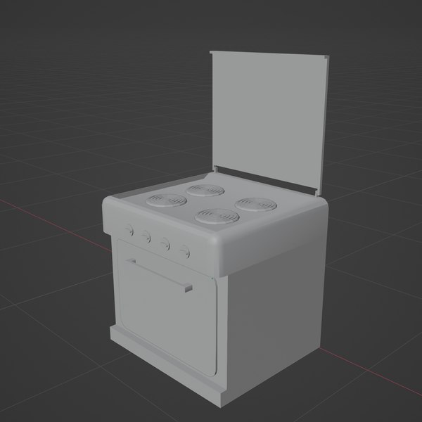 3D Low Poly cooker model - TurboSquid 2017437