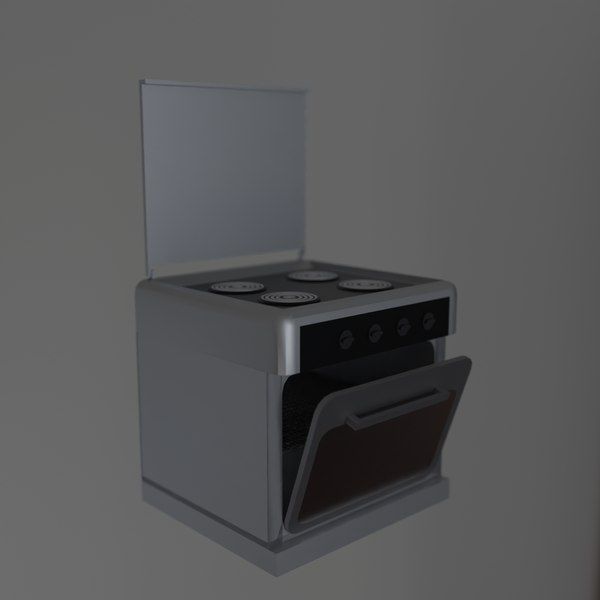 3D Low Poly cooker model - TurboSquid 2017437