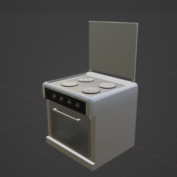 3D Low Poly cooker model - TurboSquid 2017437