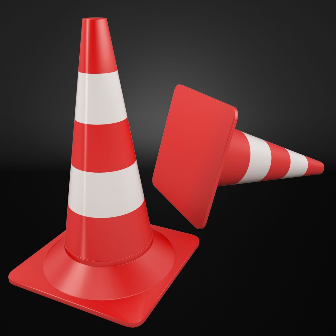 Road Cone 3d Max