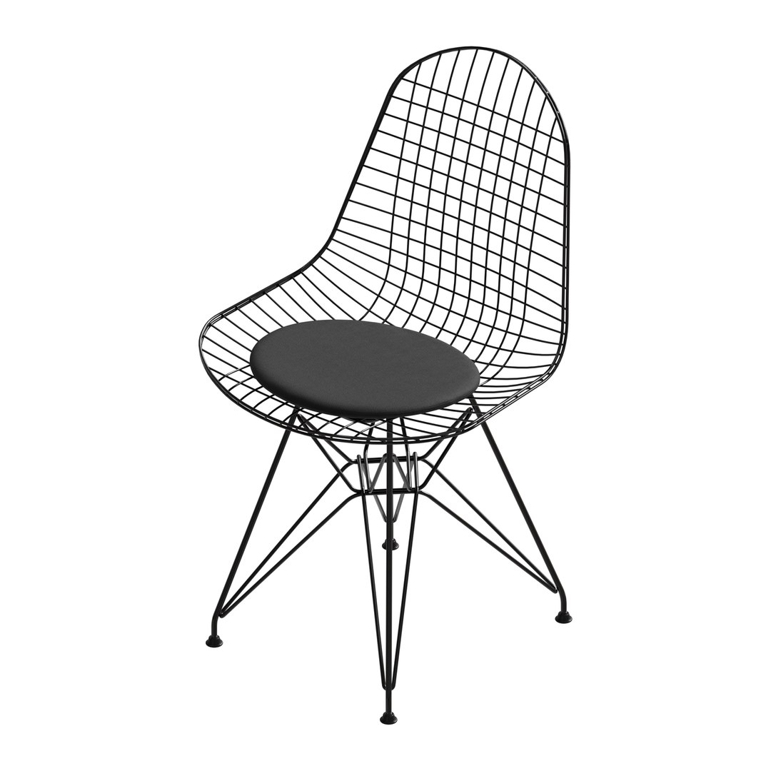 Herman Miller Eames Wire Chair Wire Base Model - TurboSquid 2318798