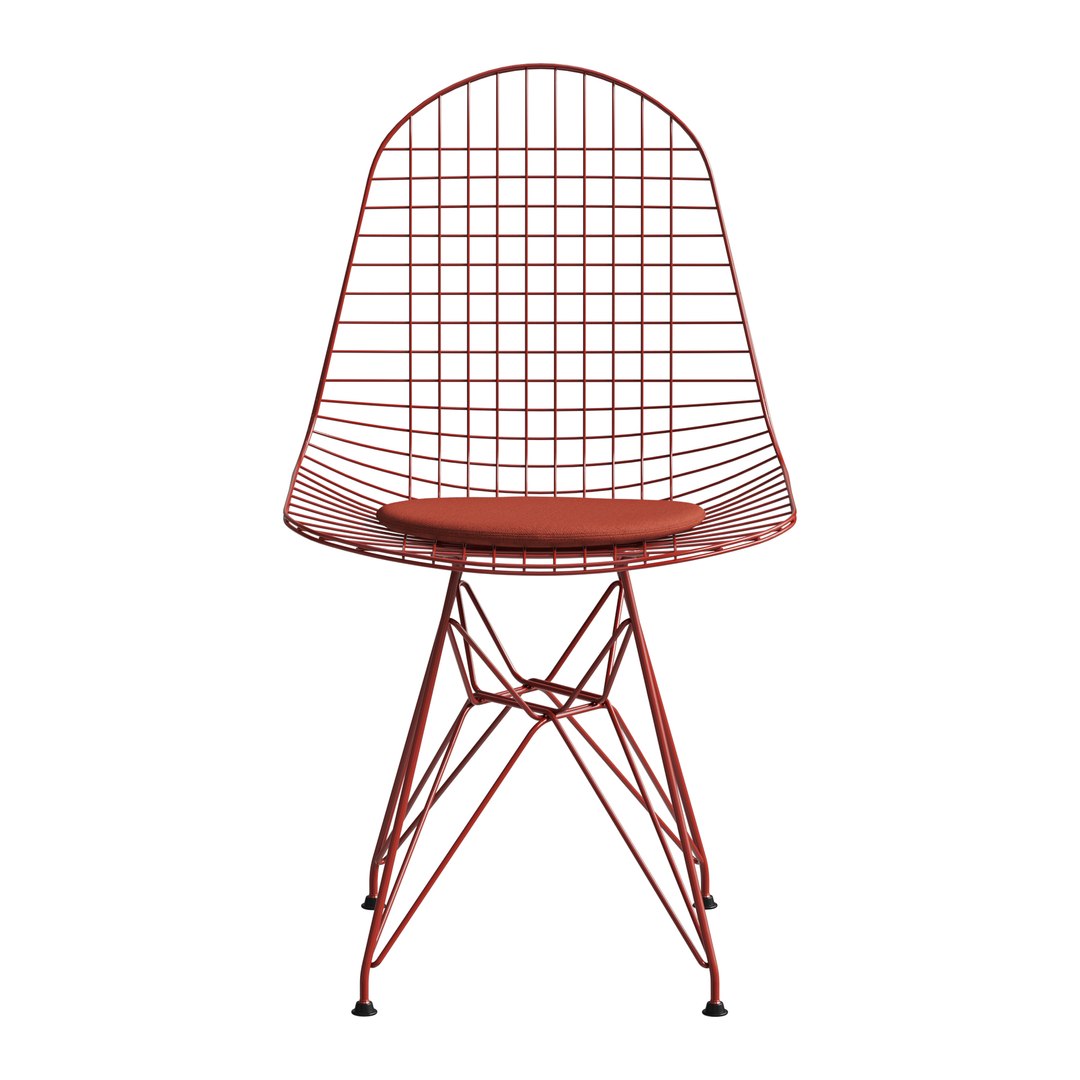 Herman Miller Eames Wire Chair Wire Base Model - TurboSquid 2318798