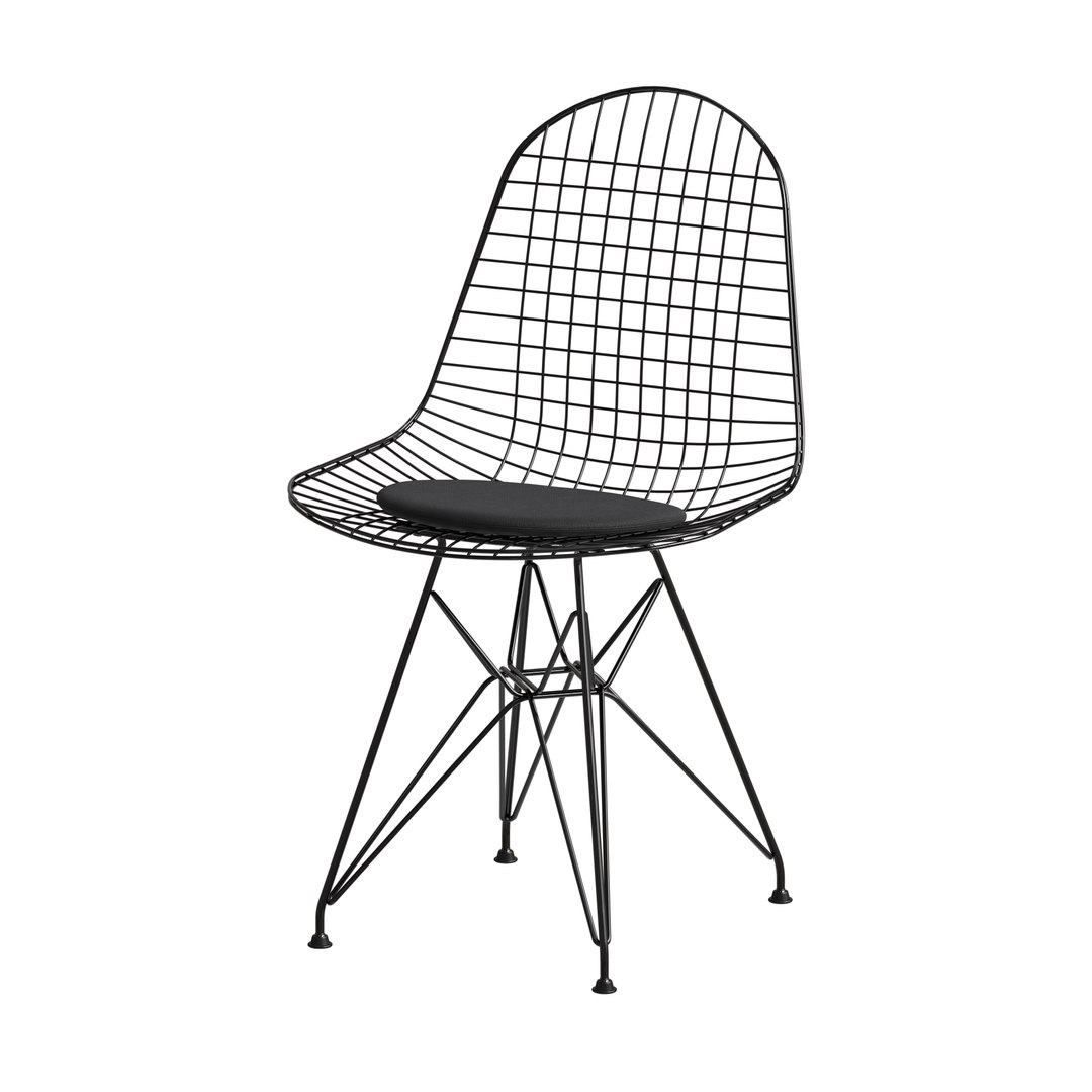 Herman Miller Eames Wire Chair Wire Base Model - TurboSquid 2318798