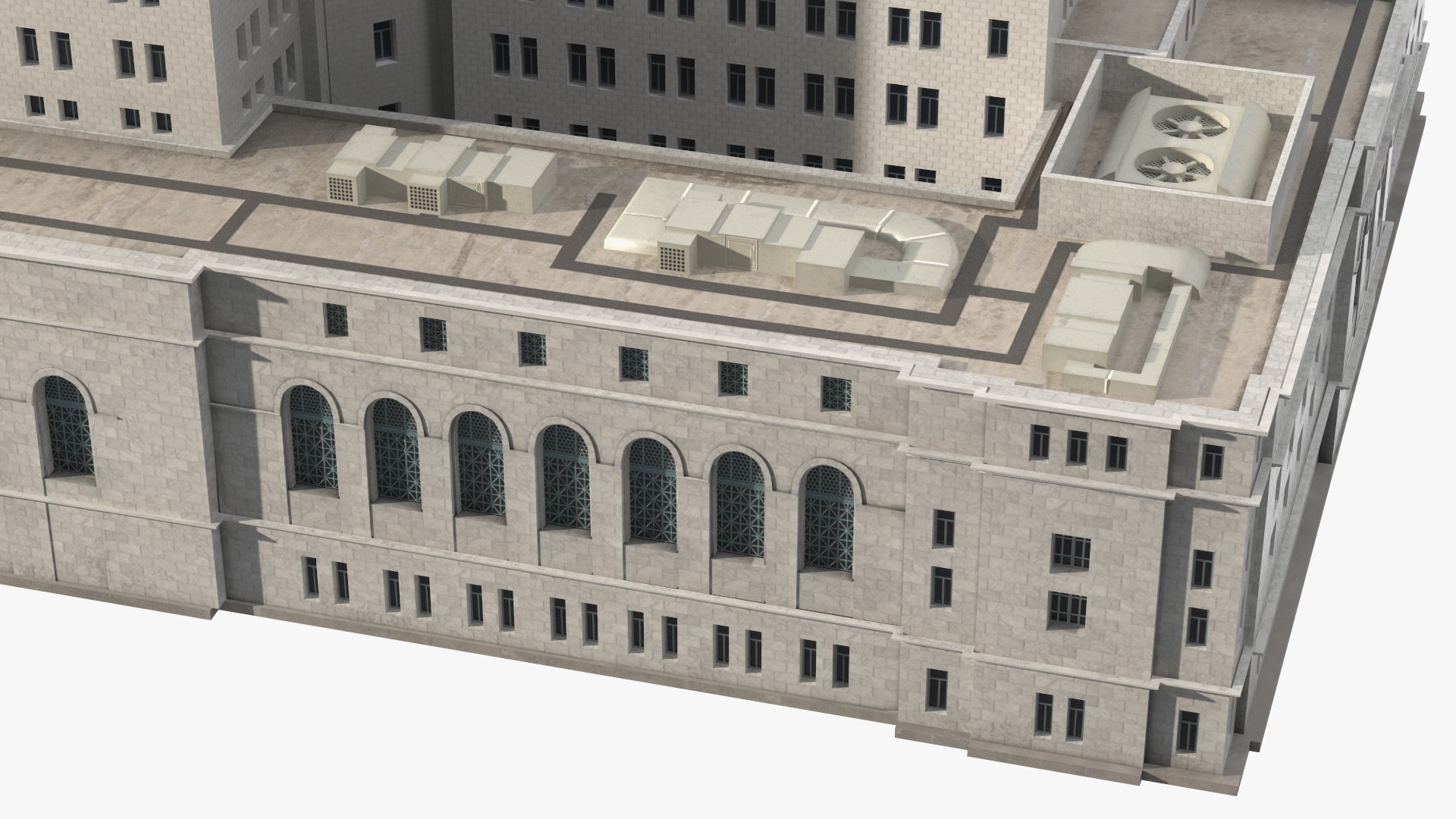 3D Los Angeles City Hall model - TurboSquid 1797847