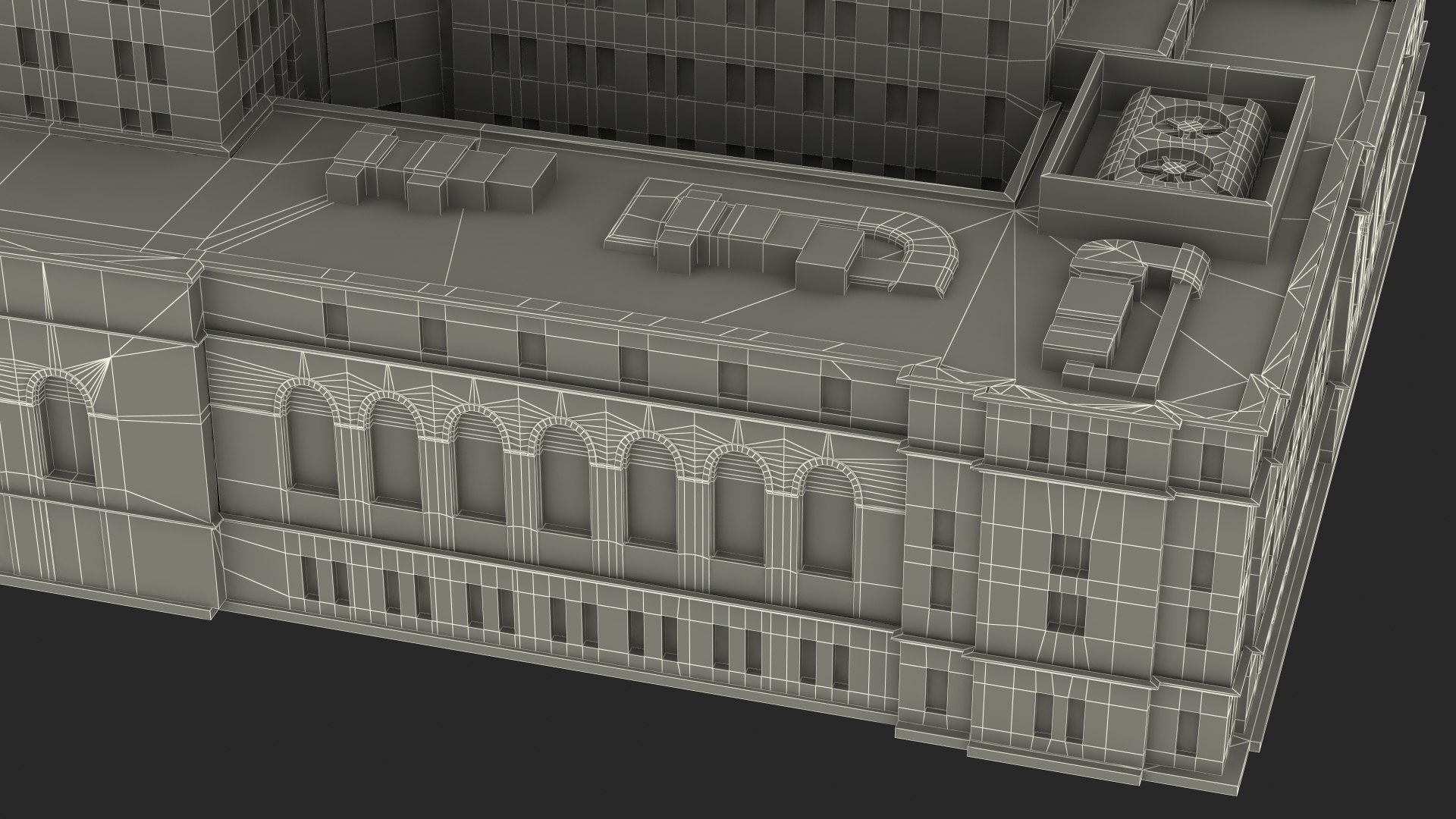 3D Los Angeles City Hall model - TurboSquid 1797847