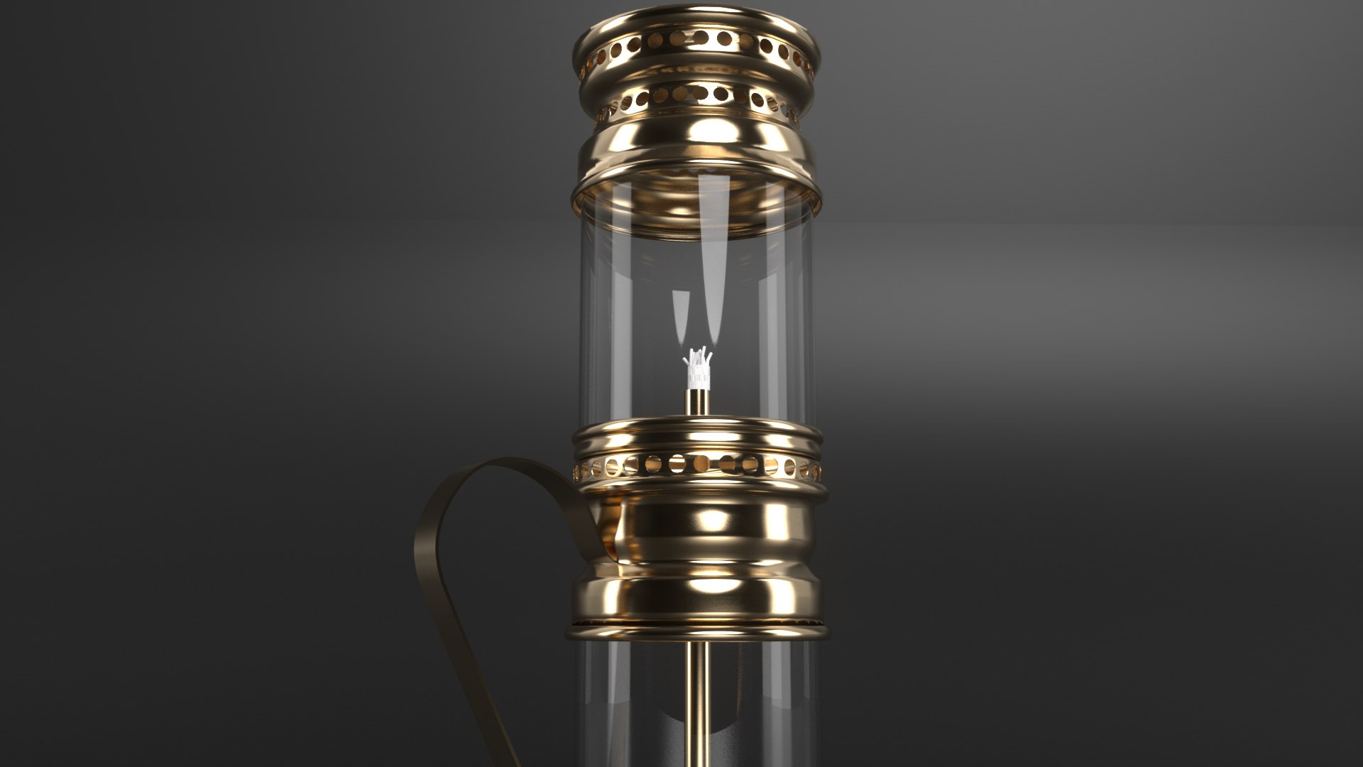 First Oil Lamp 3D Model - TurboSquid 1925930