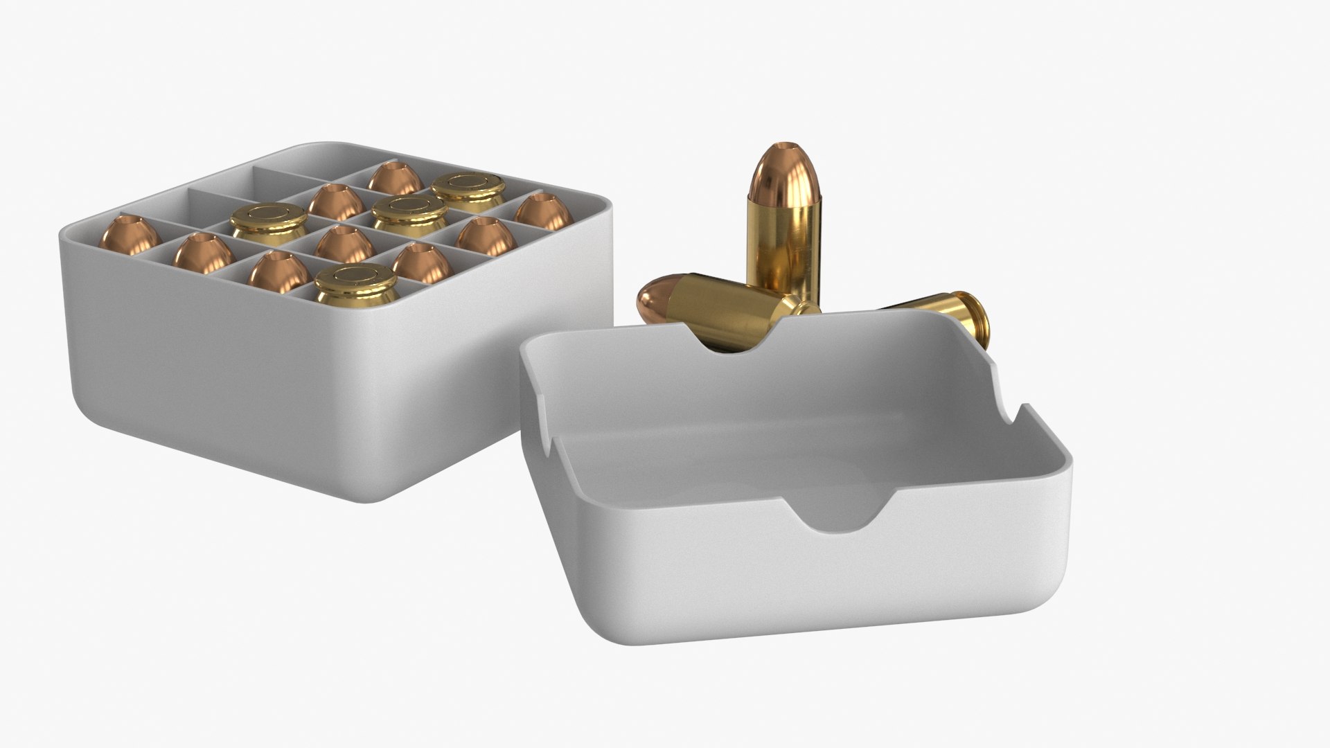 3D Bullets 45 Mm Model - TurboSquid 2281485