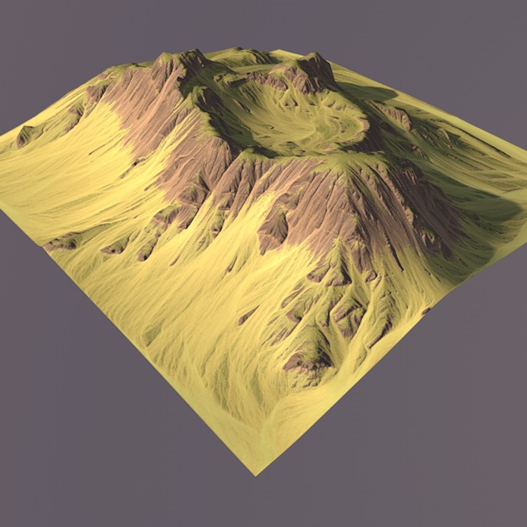 3ds max mountain maps terrain