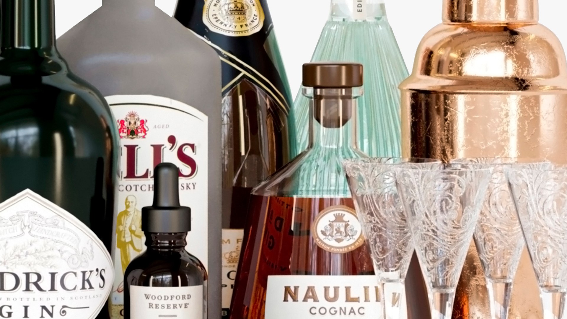 Alcohol Set 55 3D Model - TurboSquid 2027431