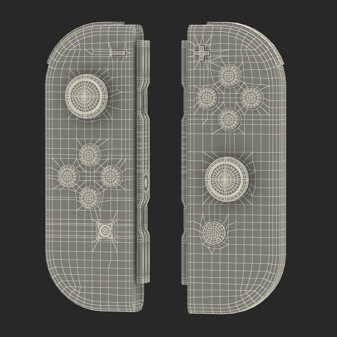 Nintendo Switch Joy Controllers Model - TurboSquid 1203484