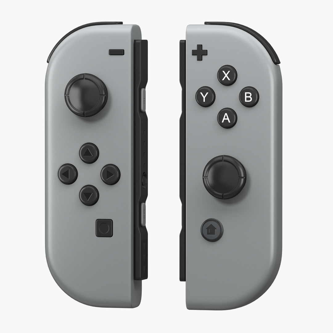 Nintendo Switch Joy Controllers Model - TurboSquid 1203484