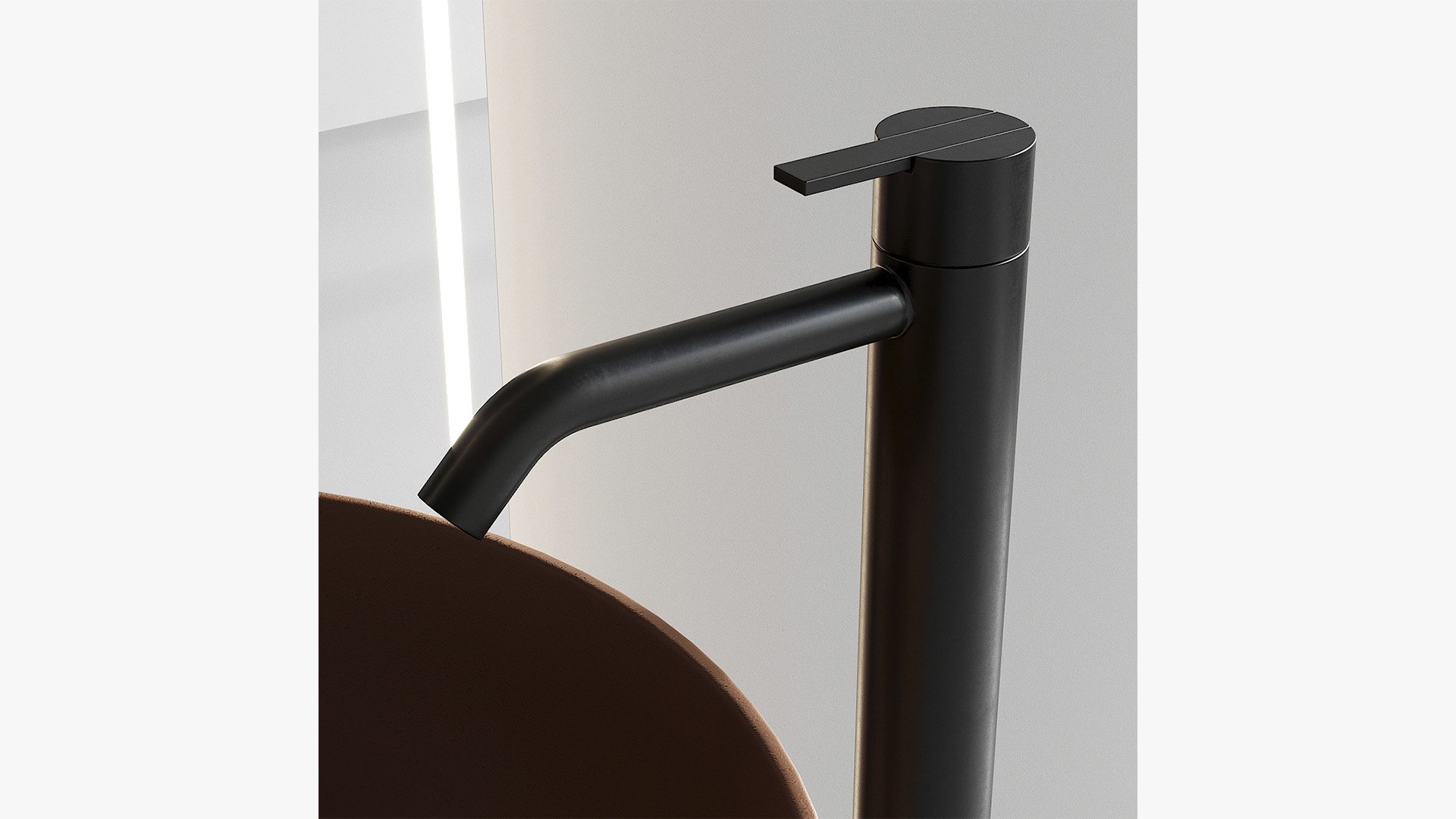 Inbani Arc Vanity Unit Set 1 3D Model - TurboSquid 2299505