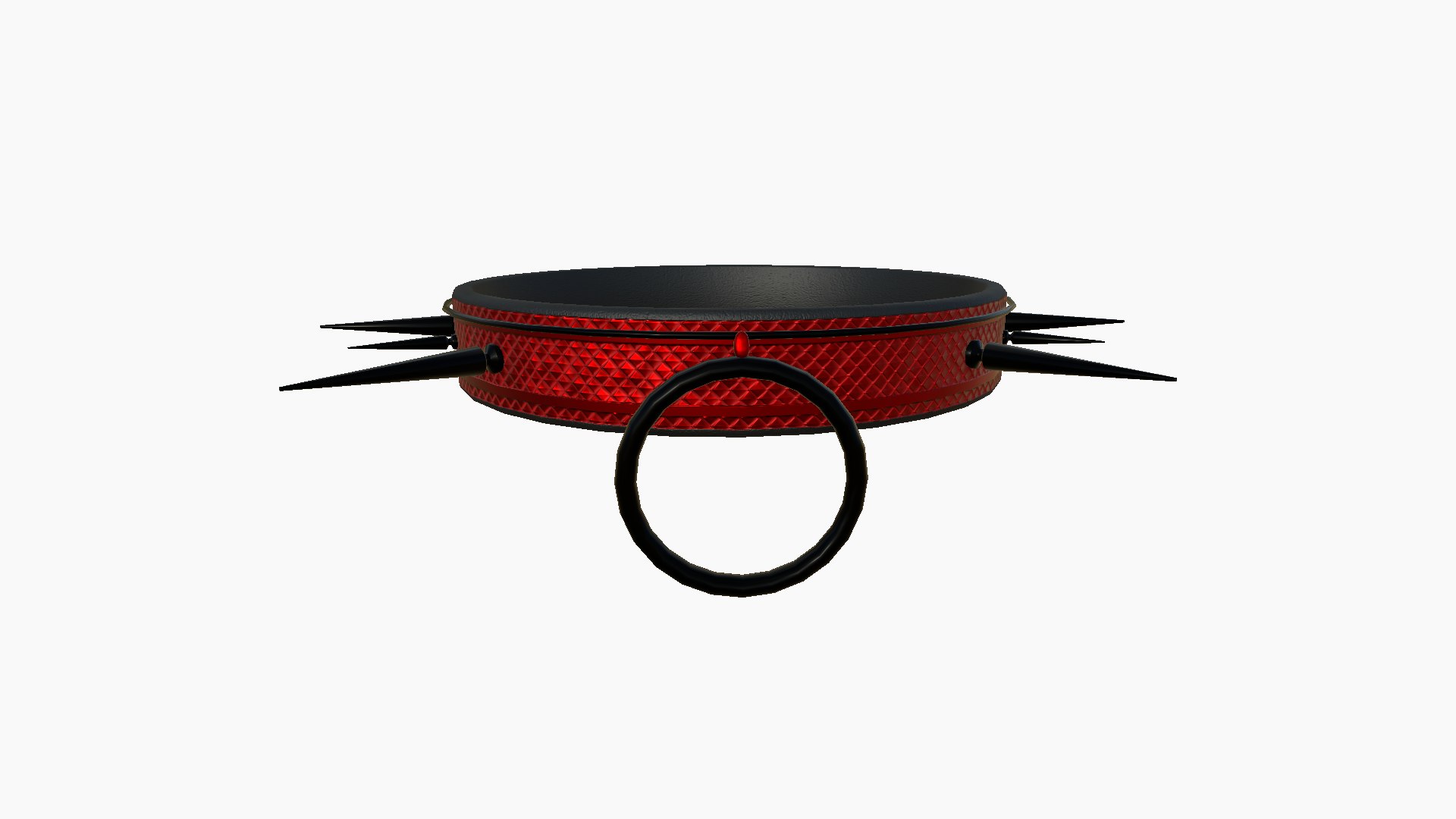 Gothic Collar J07 Red - Character Fashion Design 3D model - TurboSquid ...