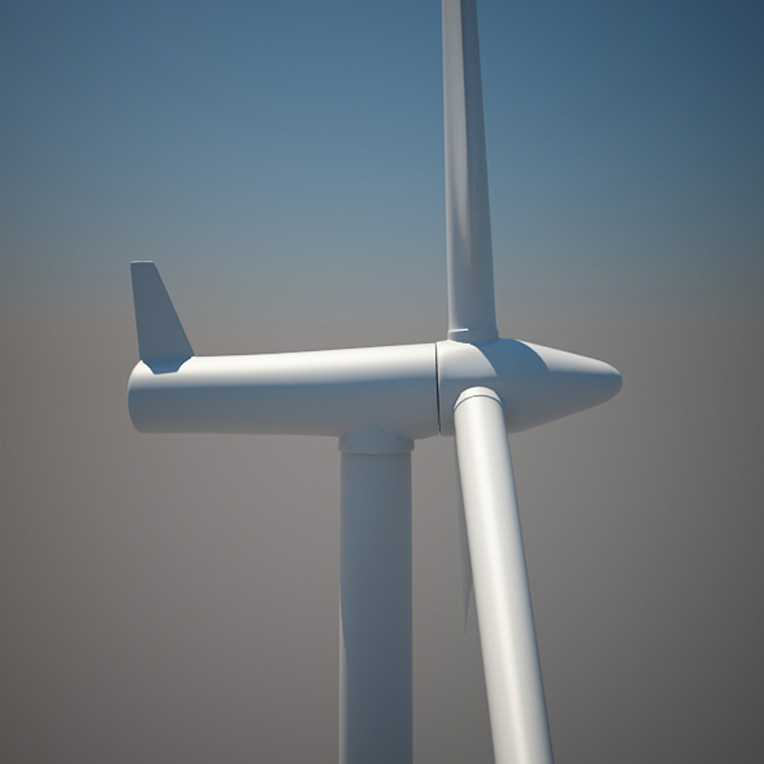 Wind Turbine 3d Model