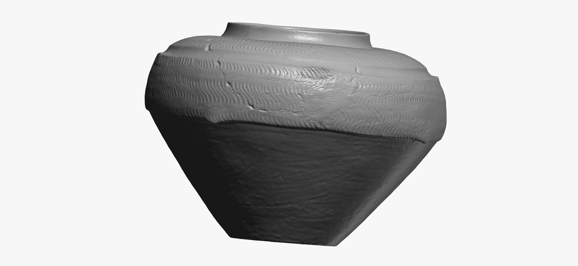 3D Medieval Pot 02 RAW Scan Model - TurboSquid 1793596