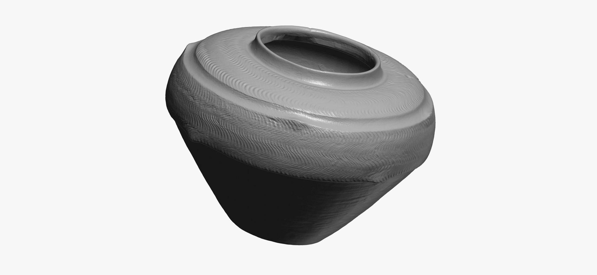 3D Medieval Pot 02 RAW Scan Model - TurboSquid 1793596