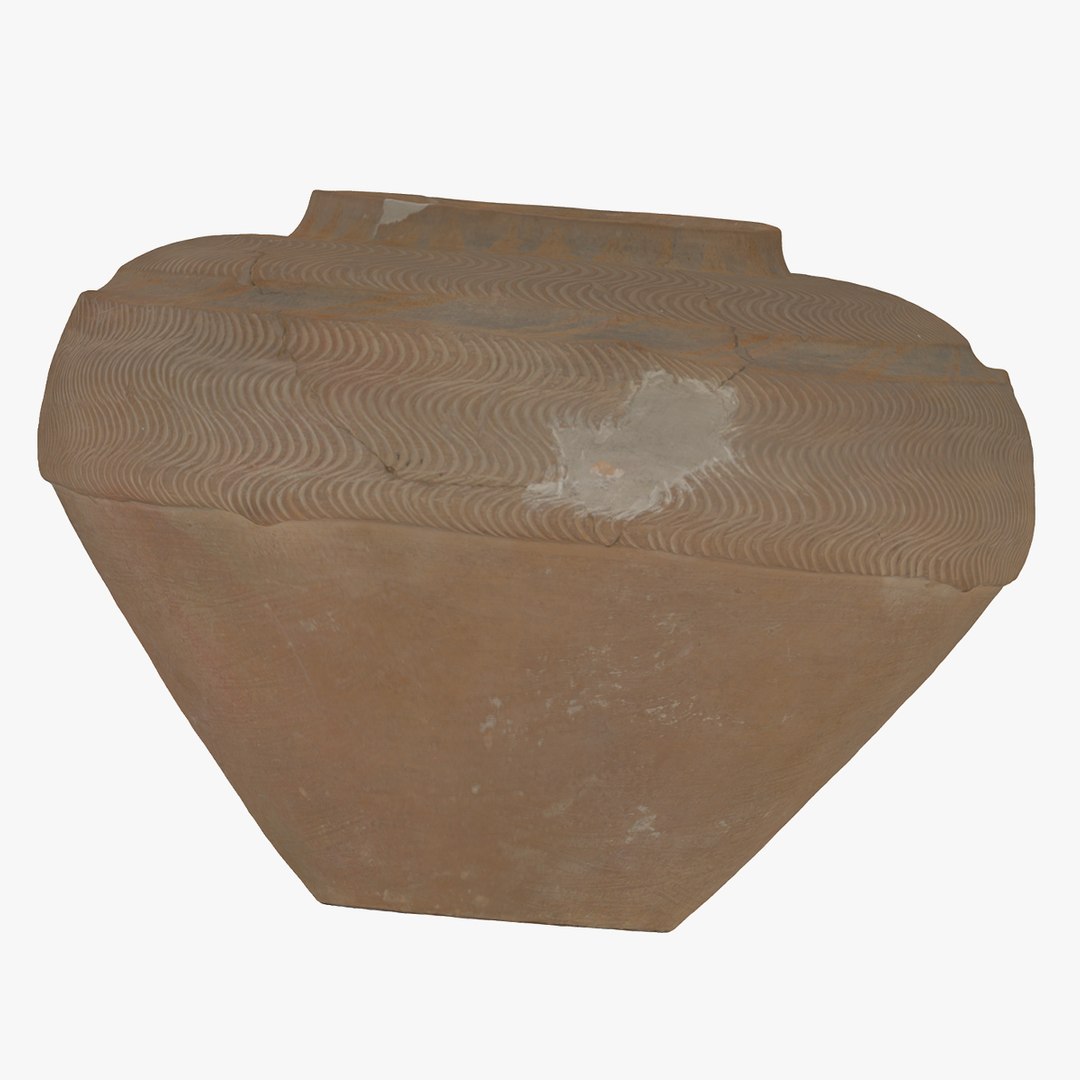 3D Medieval Pot 02 RAW Scan model - TurboSquid 1793596