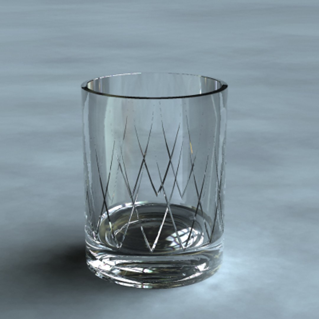 Glass Geometry 3d Model