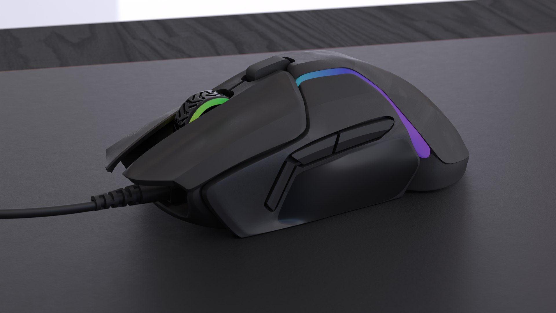 Steelseries RIVAL 600 Gaming Mouse 3D Model - TurboSquid 1851274