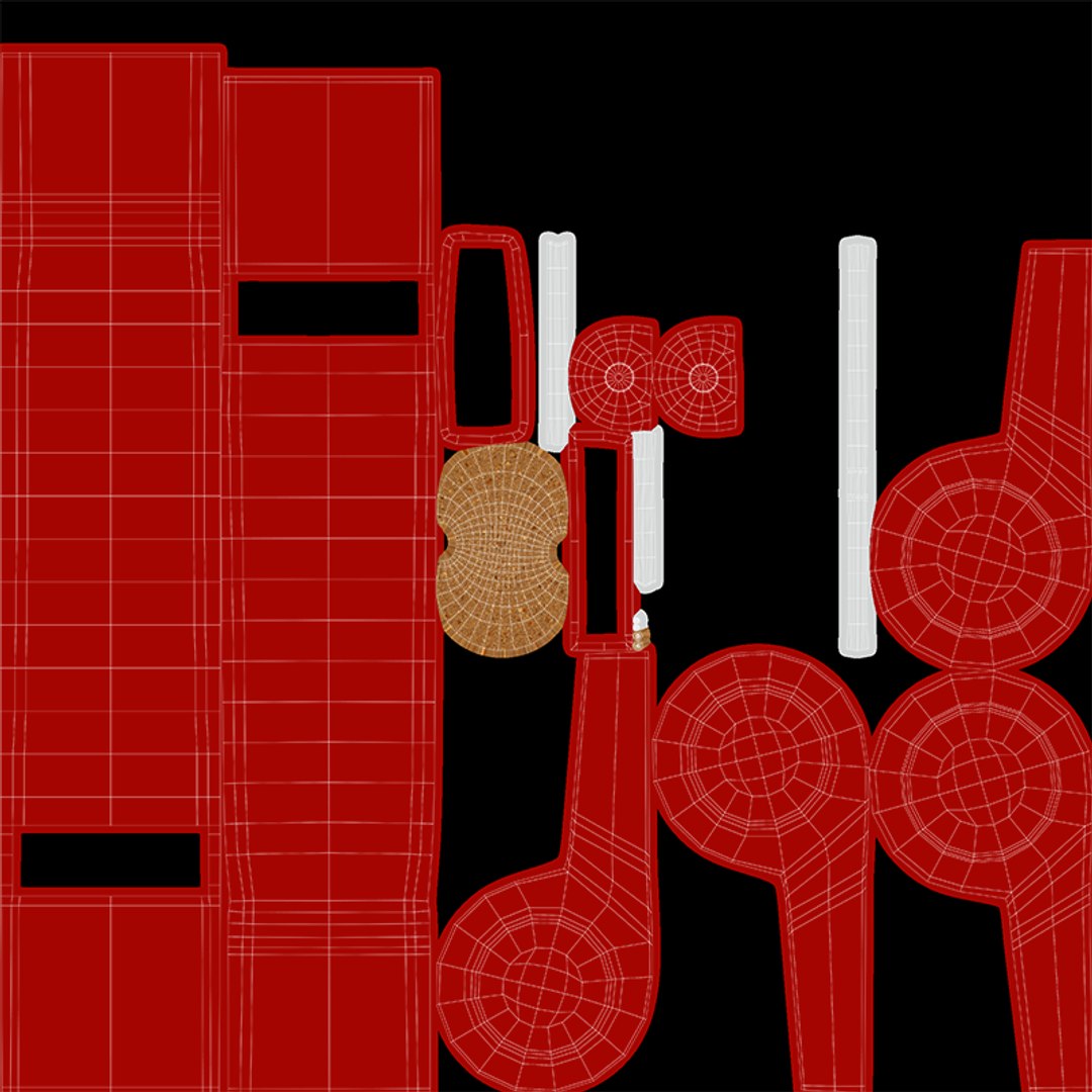 Red Whistle 3D Model - TurboSquid 2017522