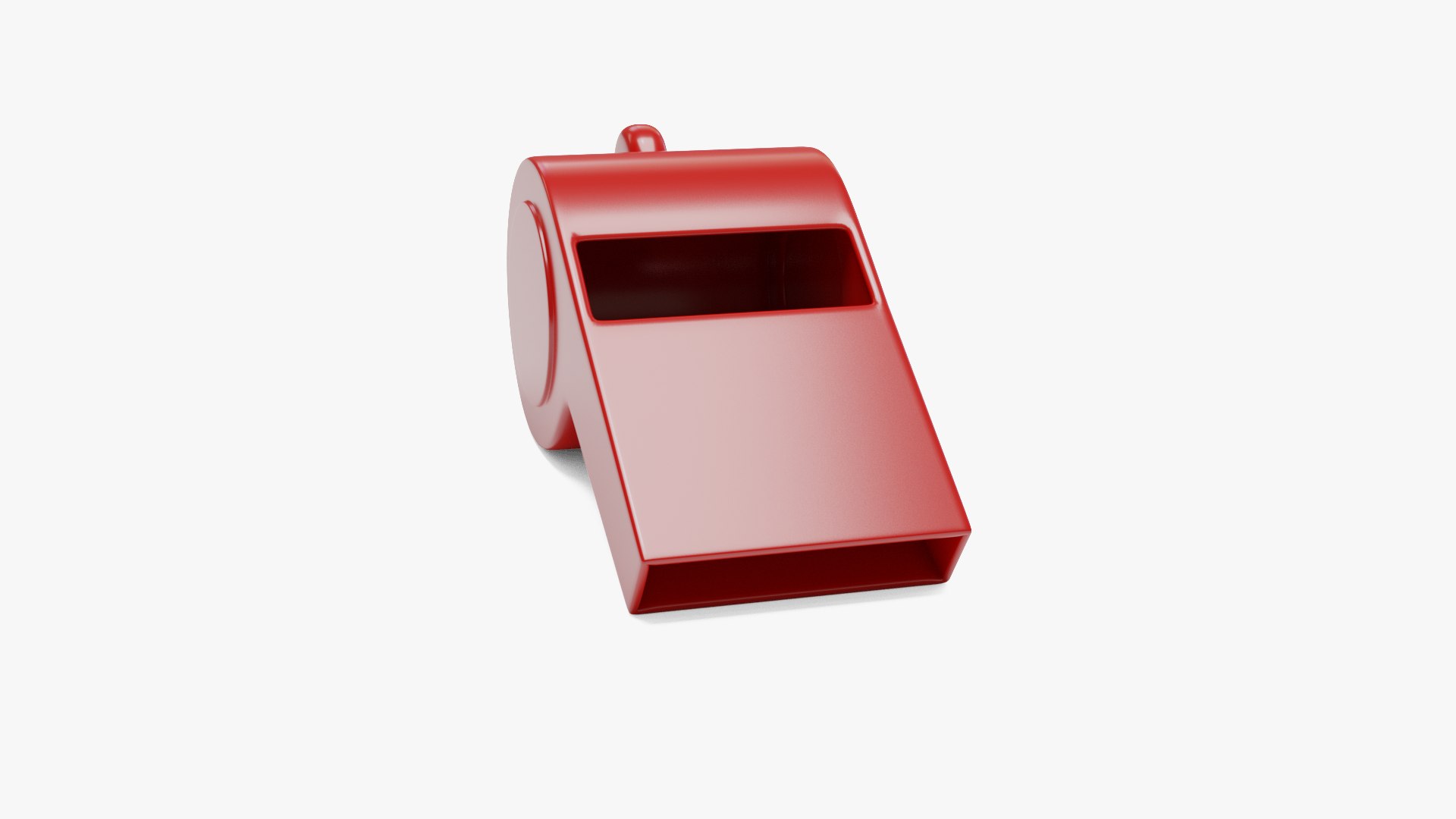 Red Whistle 3D Model - TurboSquid 2017522