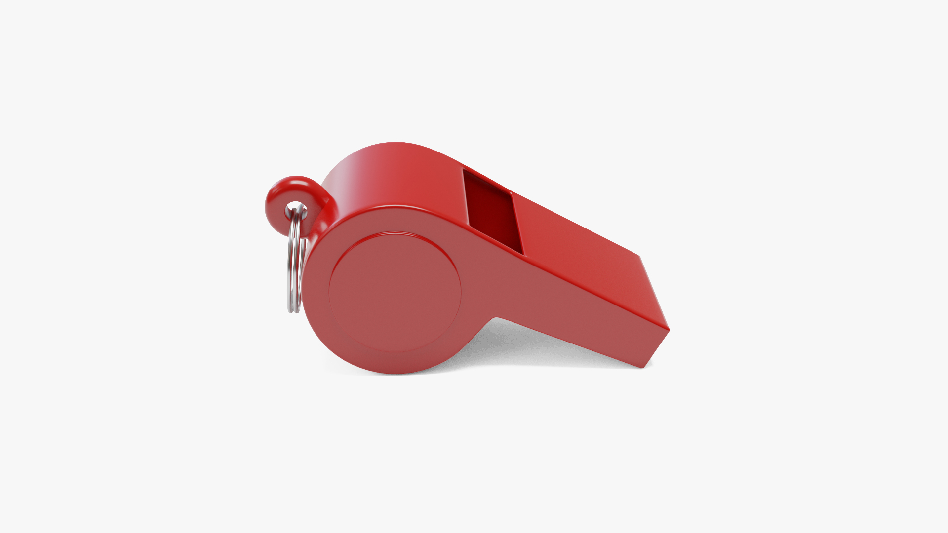 Red Whistle 3D Model - TurboSquid 2017522